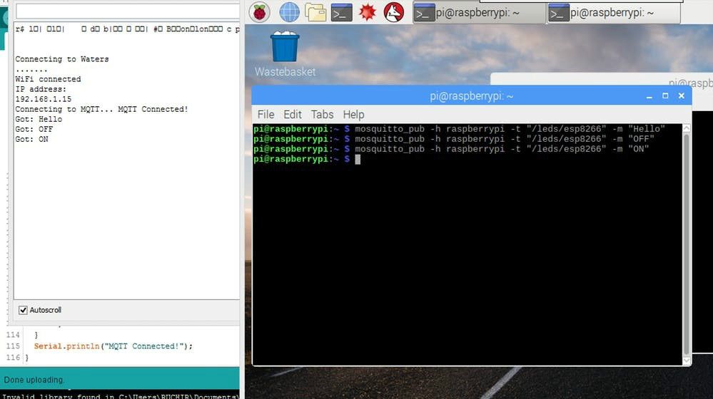 Raspberry Pi Talking To Esp8266 Using Mqtt 8 Steps Instructables