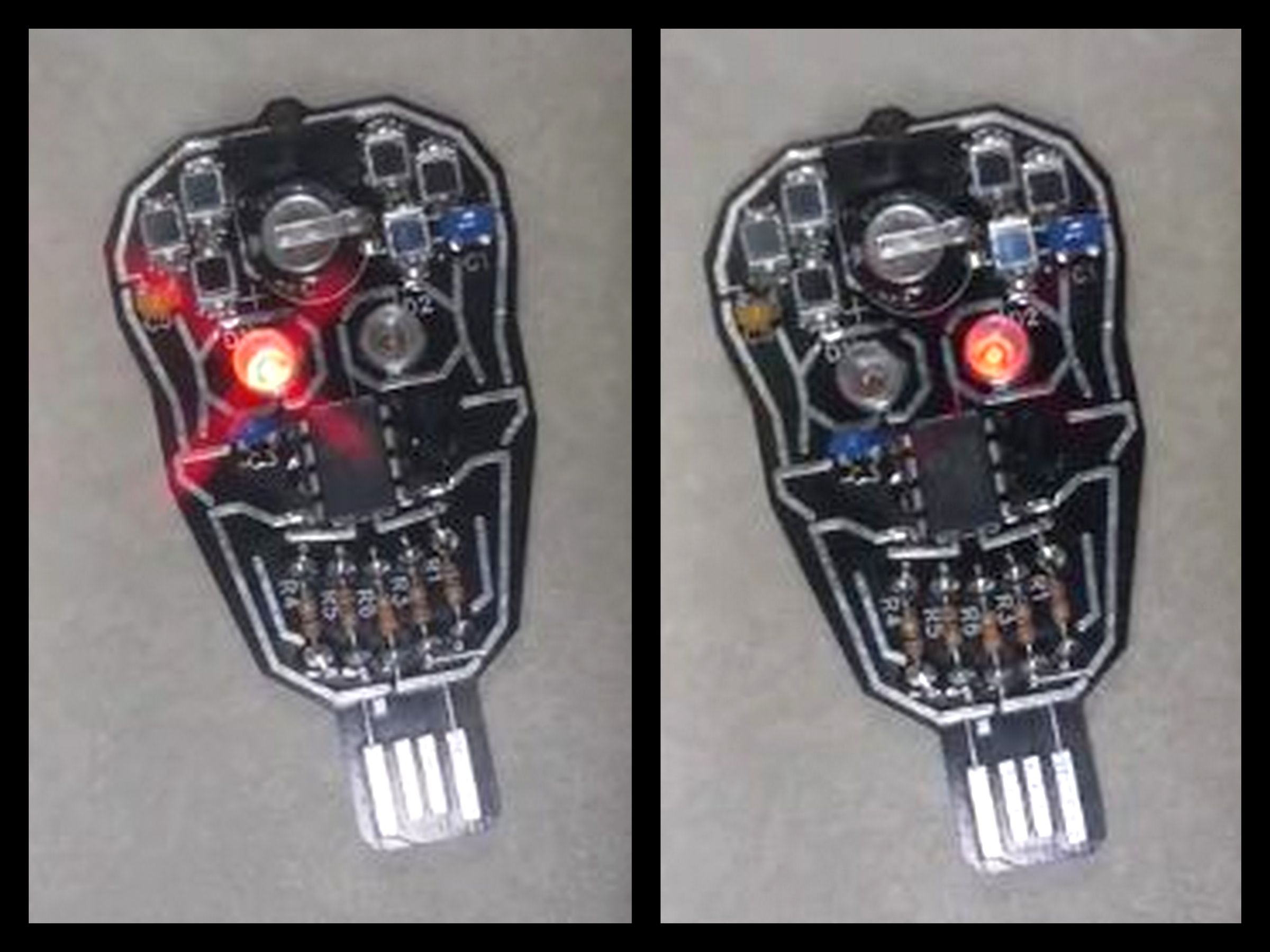 Solar Powered SKULL Blinky LED Pendant Jewelry : 10 Steps - Instructables