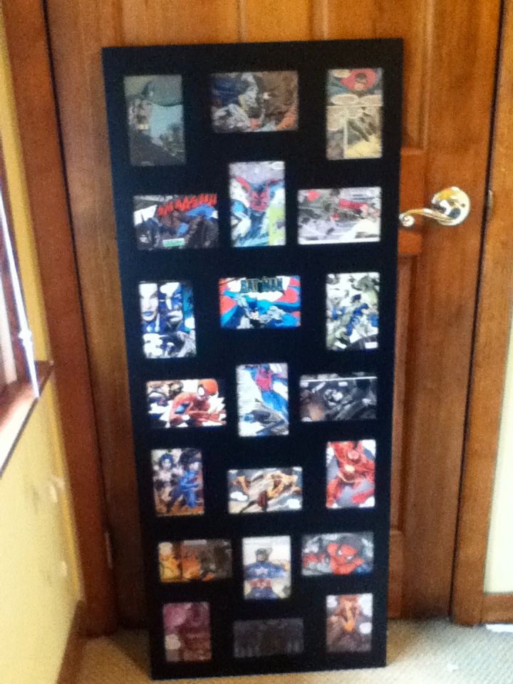 Comic Book Picture Frame Photos - Instructables