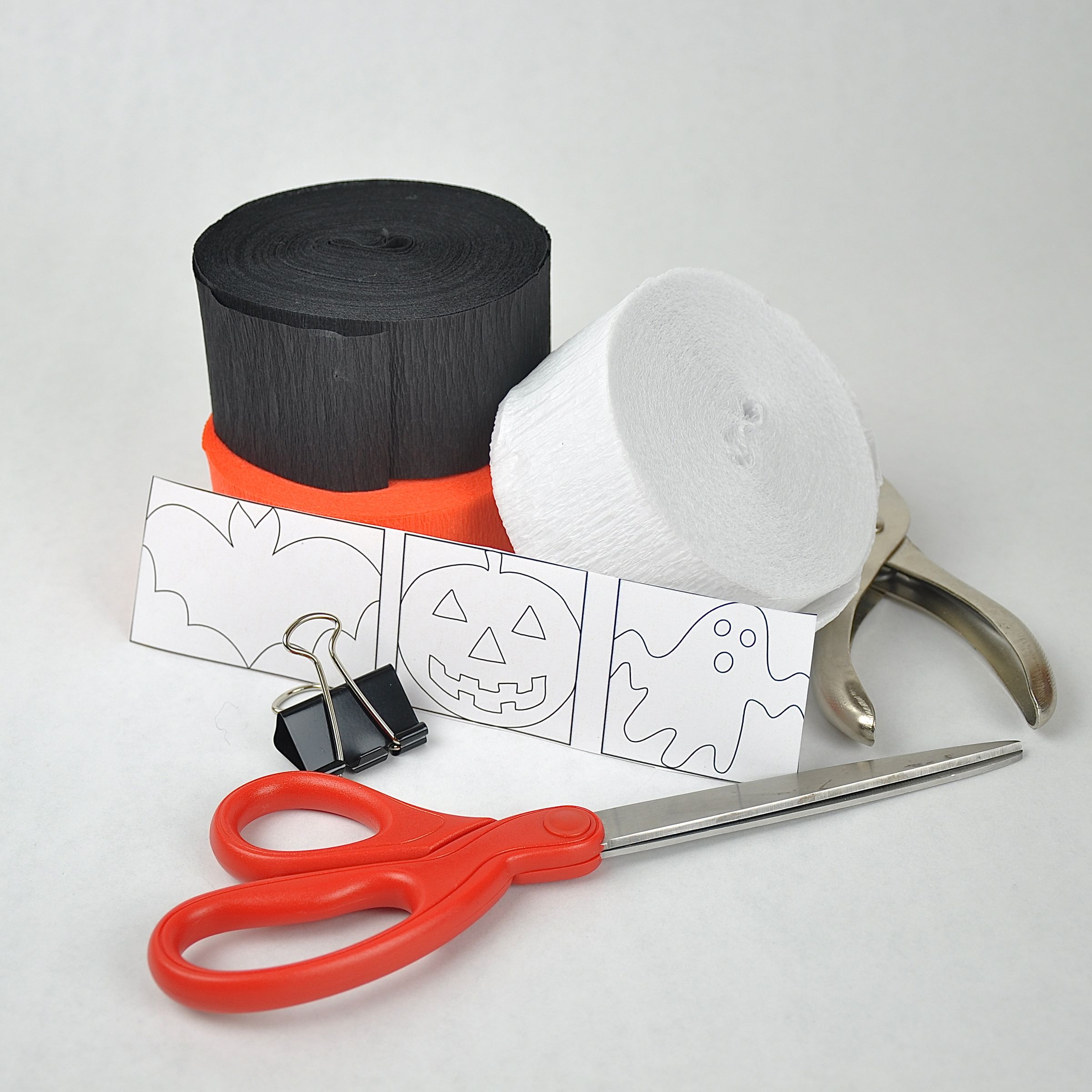 Easy Halloween Paper Chain Streamers : 3 Steps - Instructables