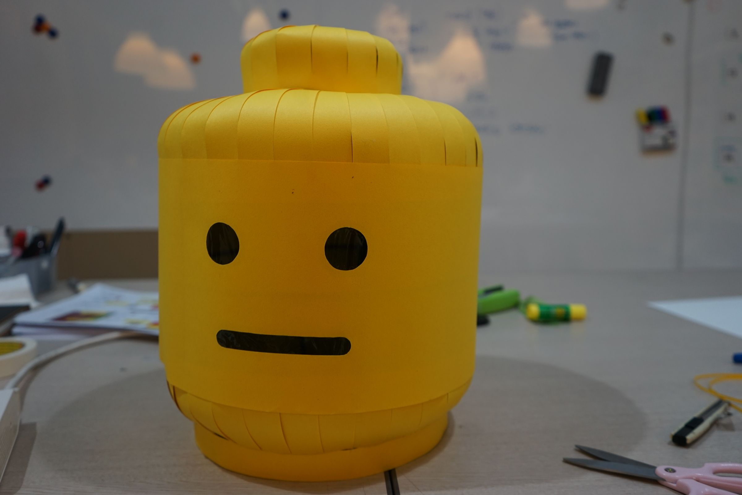 Lego Man Head Mask : 6 Steps (with Pictures) - Instructables