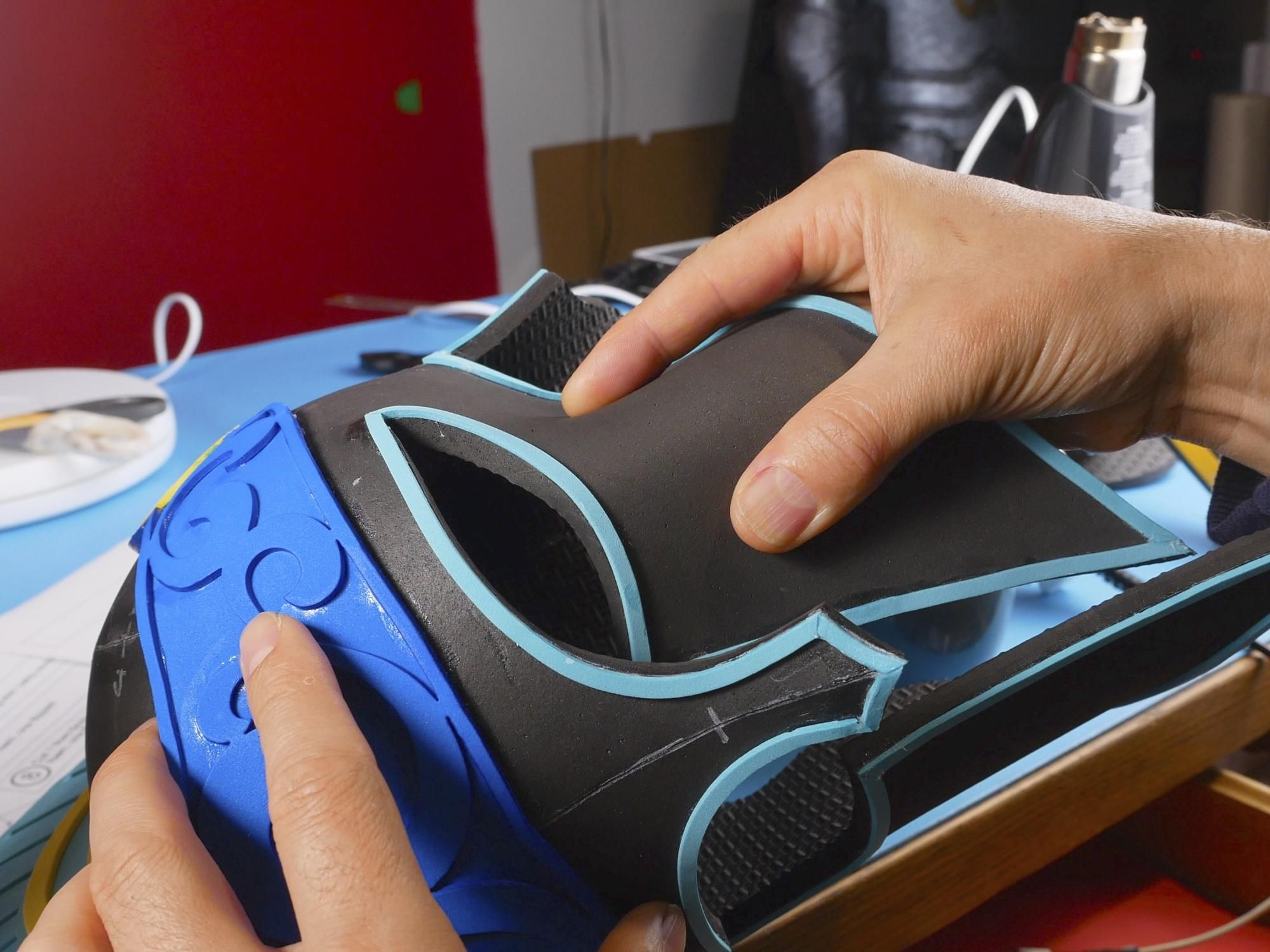 DIY Spartan Helmet Costume From Foam! : 27 Steps (with Pictures ...