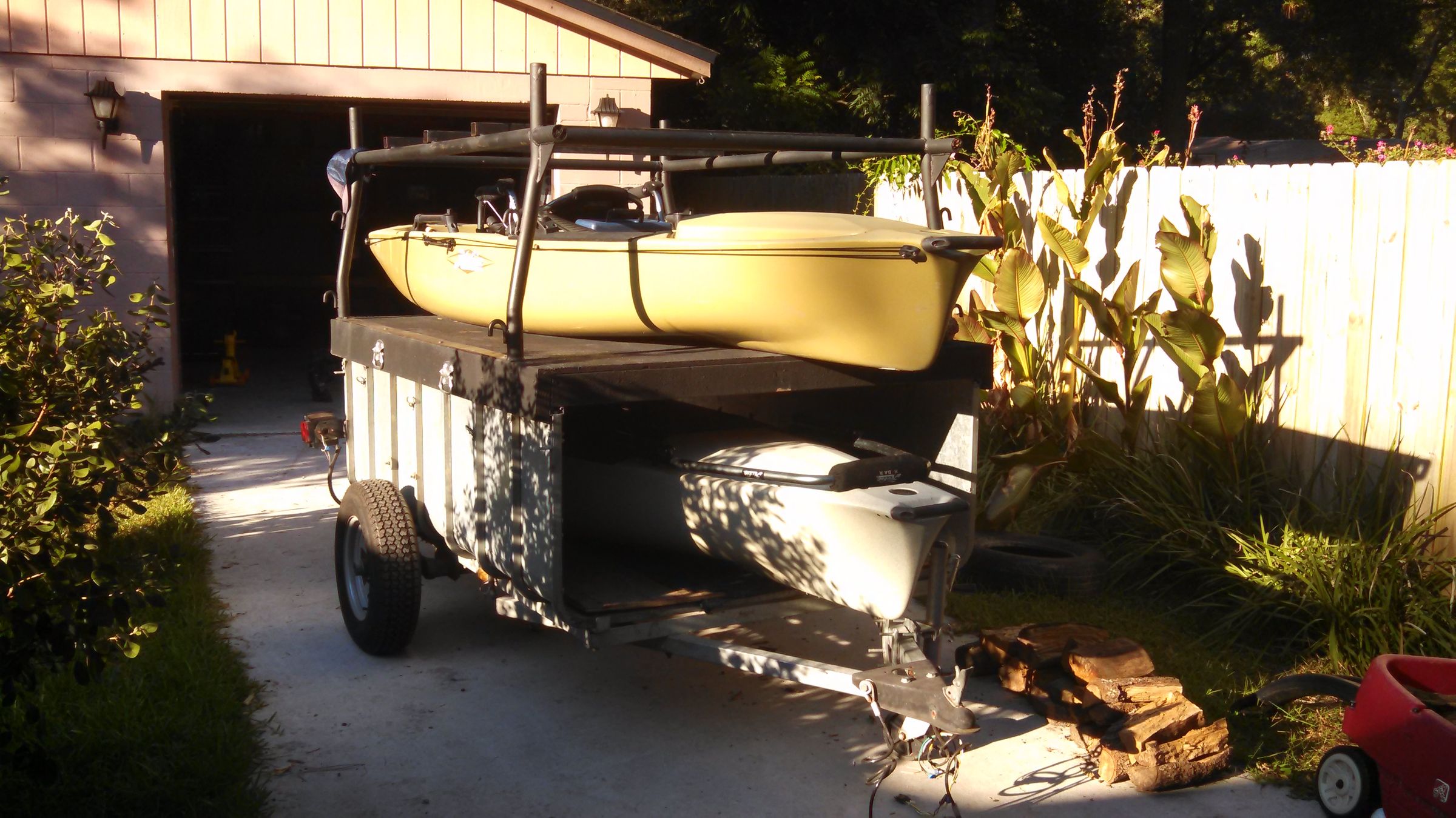 The Ultimate Kayak Hauler and Rooftop Tent Camper. : 4 Steps (with ...