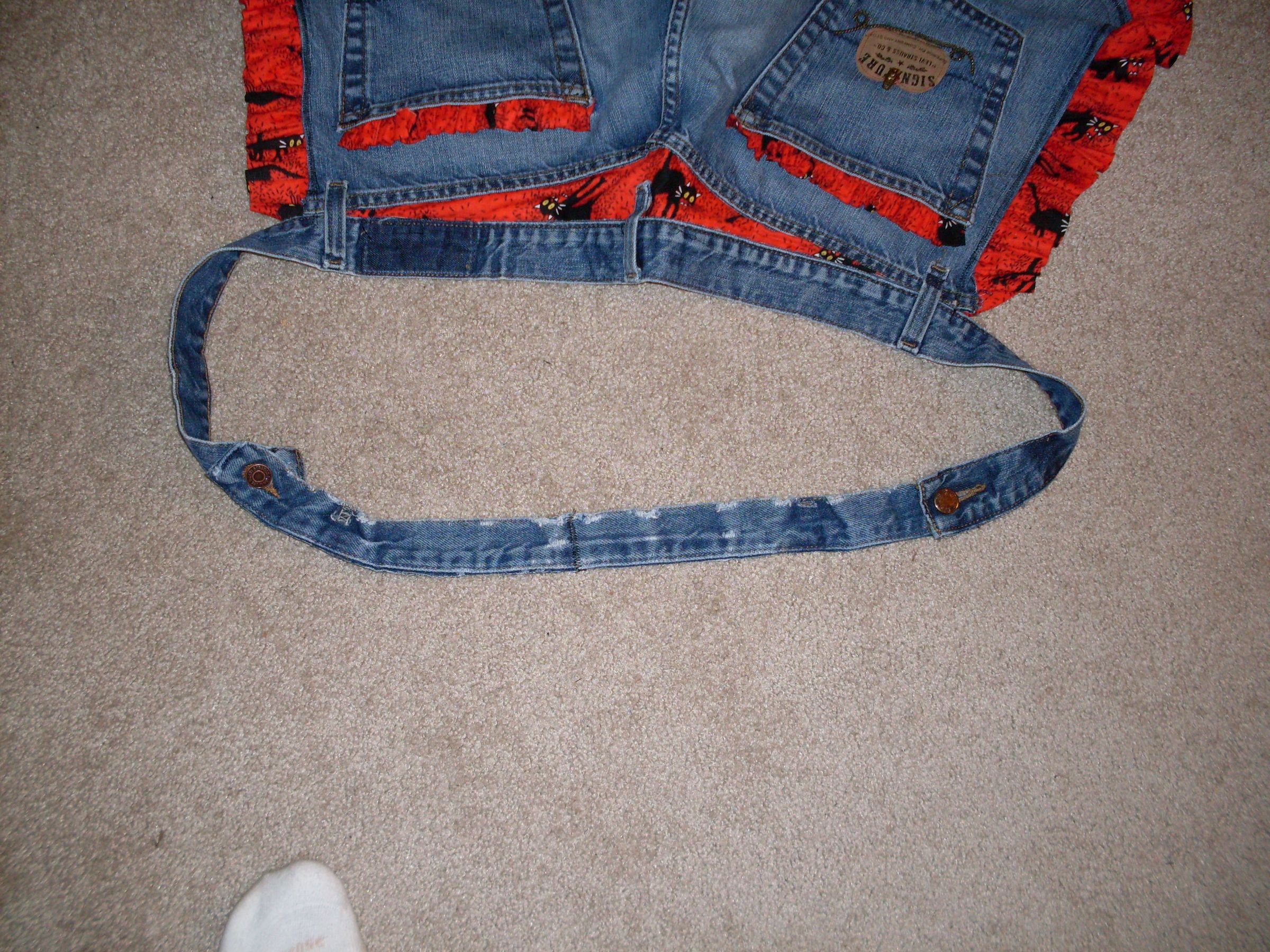 Jeans Apron : 10 Steps (with Pictures) - Instructables