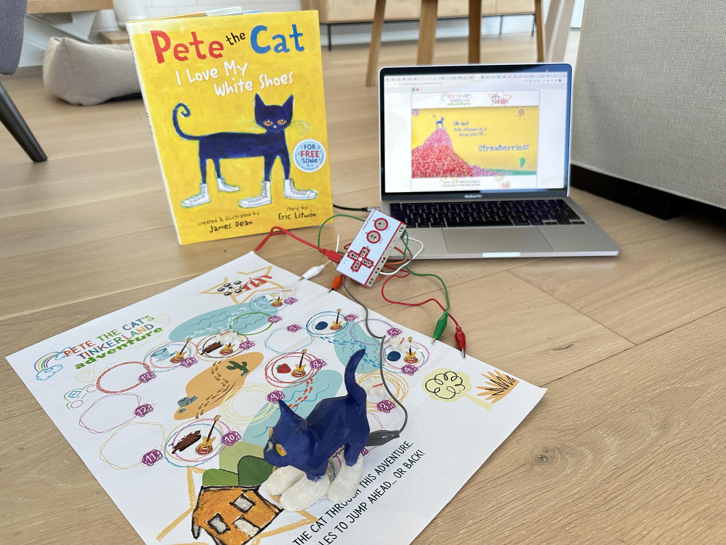 Celebrate Colors With Pete the Cat's Board Game With Tinkercad and ...