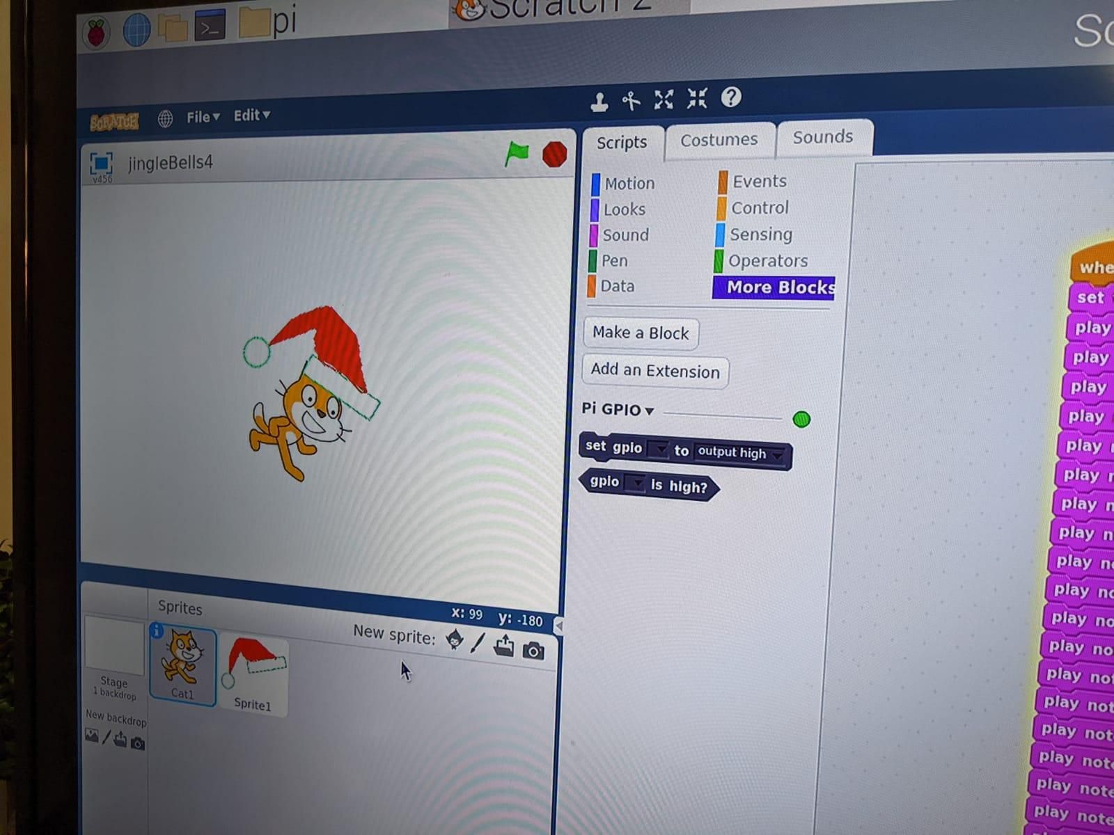Christmas Dancing Scratch - Instructables
