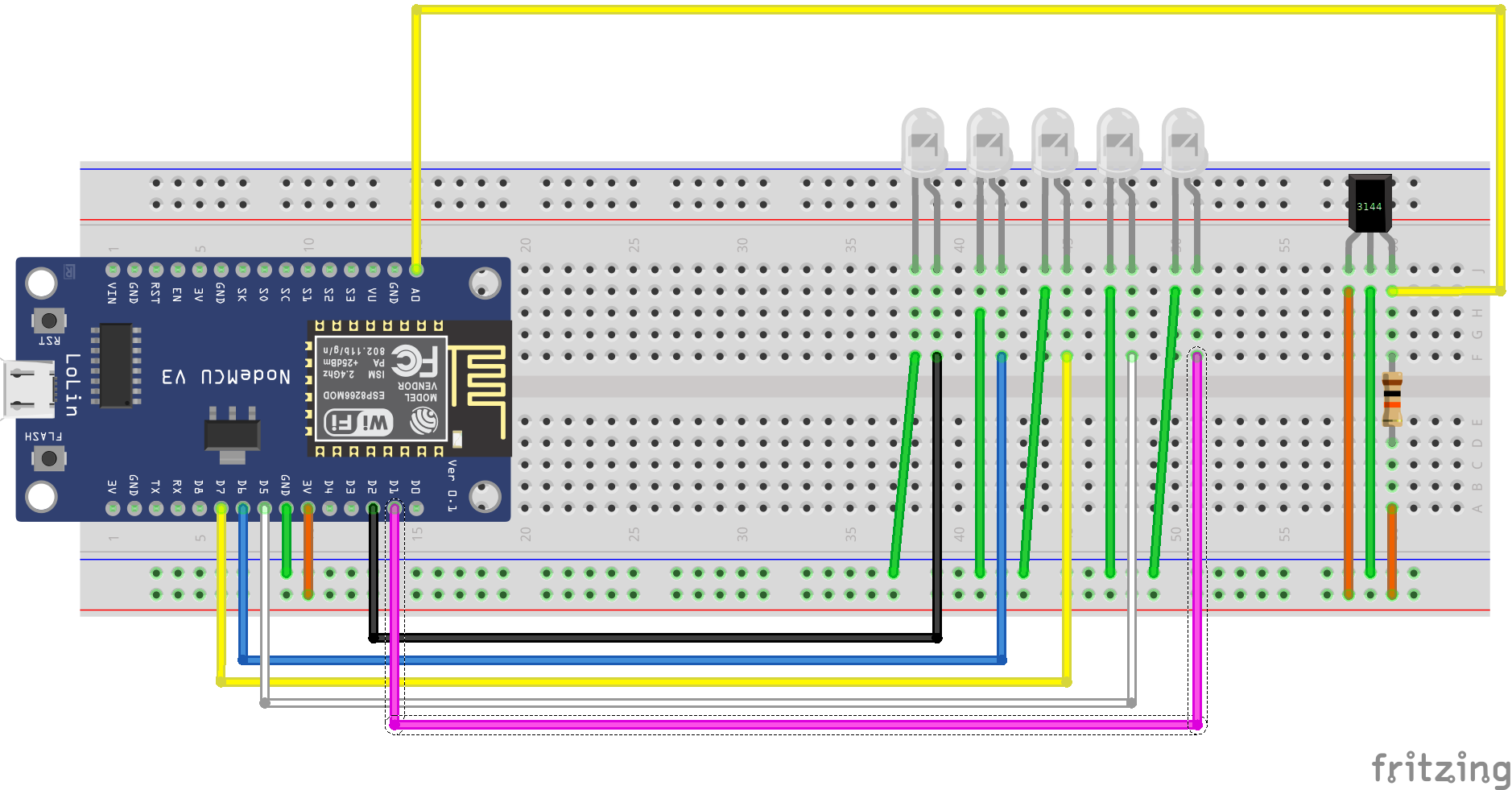 ESP8266 POV Fan With Clock and Web Page Text Update : 8 Steps (with ...