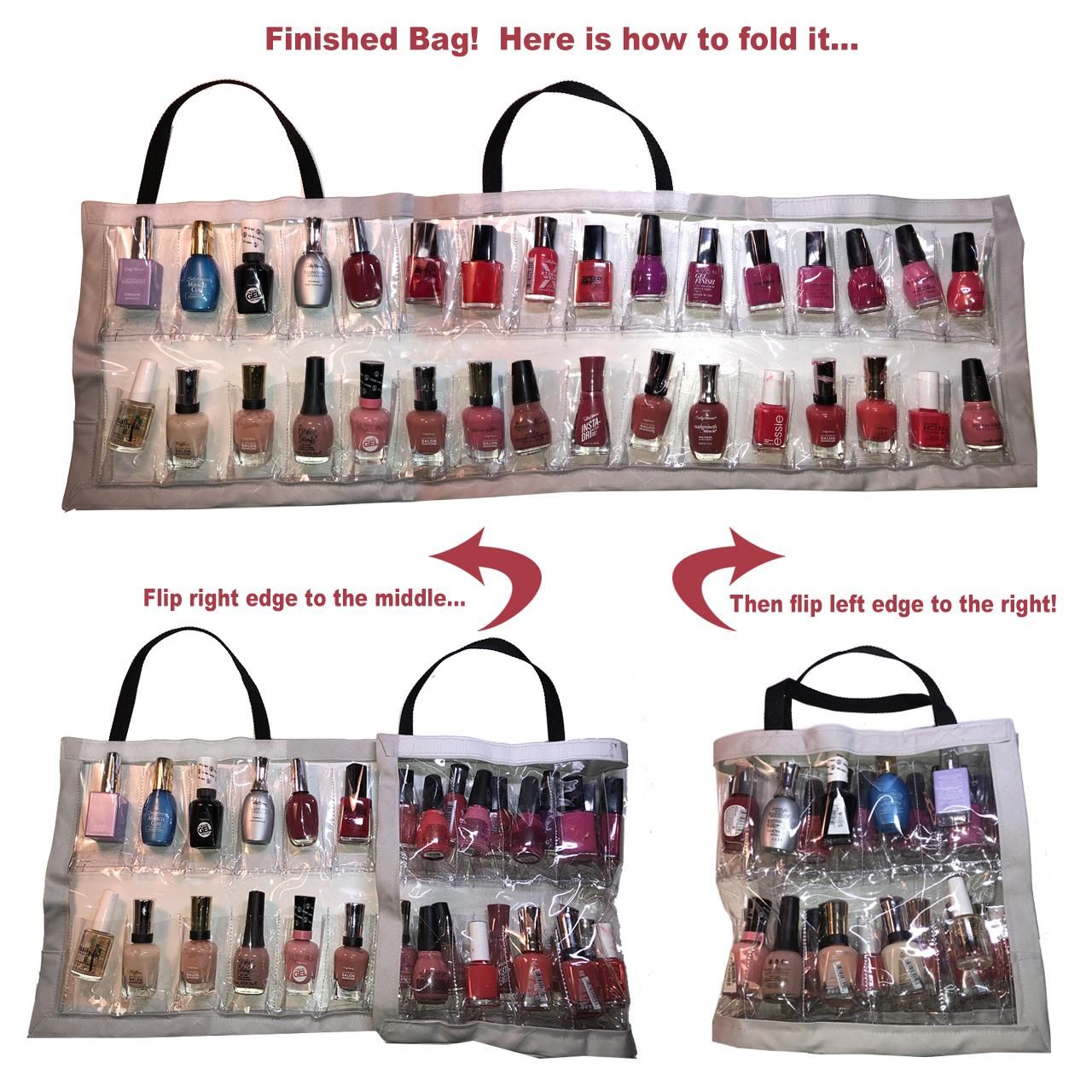 Nail Polish Organizer Bag : 11 Steps (with Pictures) - Instructables