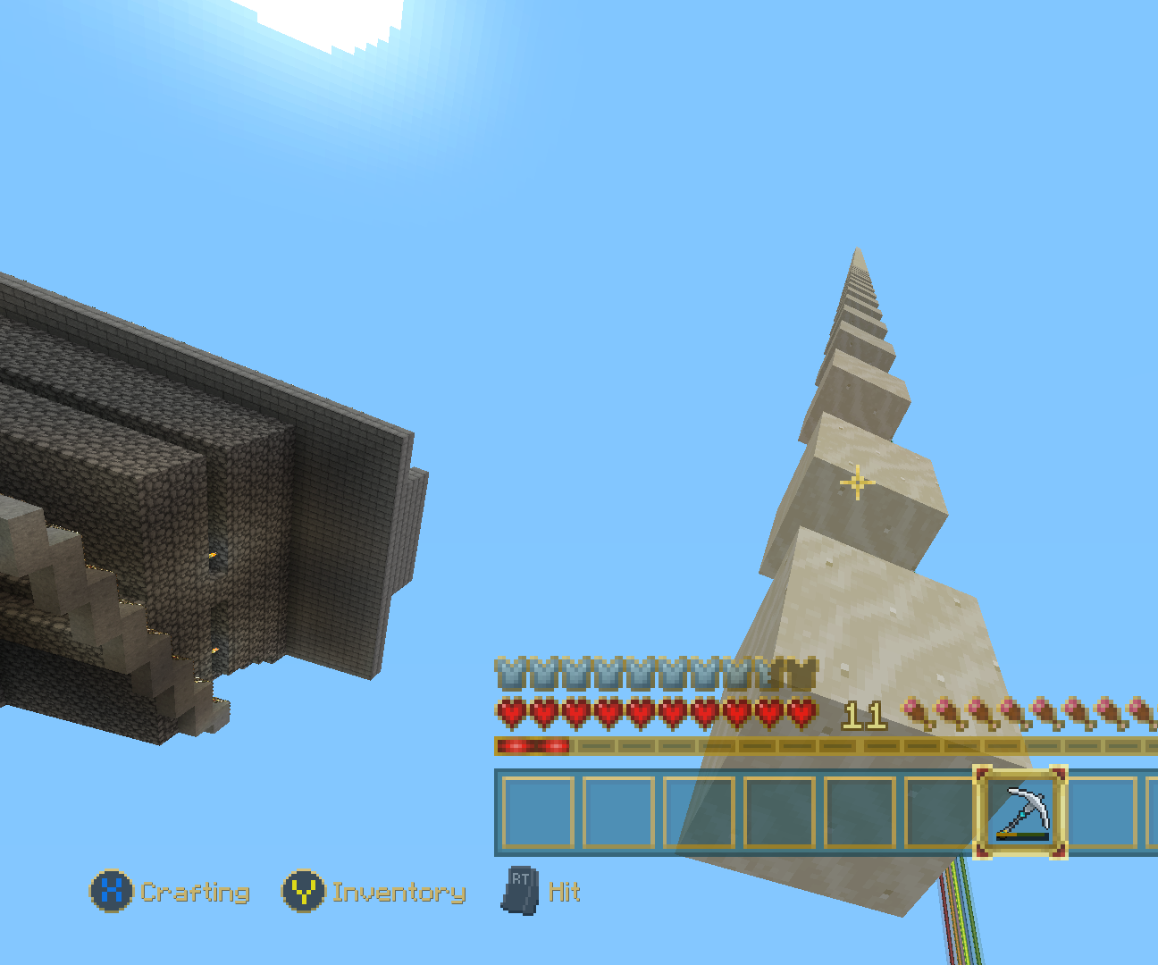 Minecraft: Temporary Tower : 5 Steps - Instructables