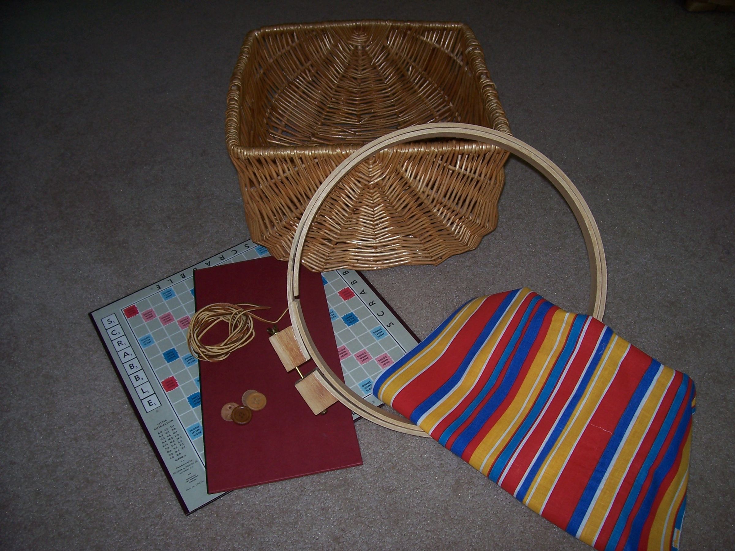 Create a Rustic Picnic Basket With Liner : 6 Steps (with Pictures ...