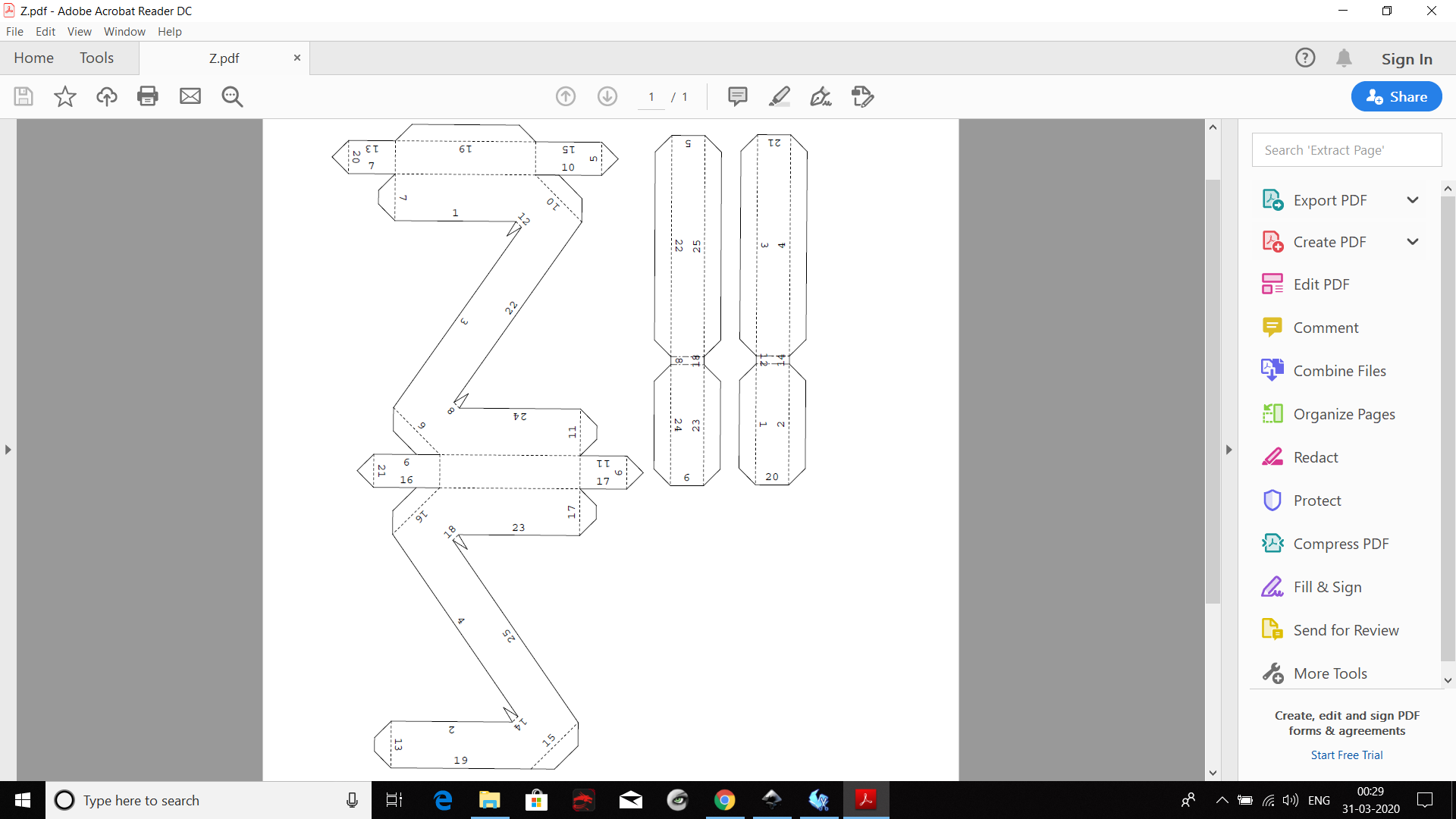 3d Papercut Alphabets Fully Customisable by Using Free Software : 5 Steps - Instructables