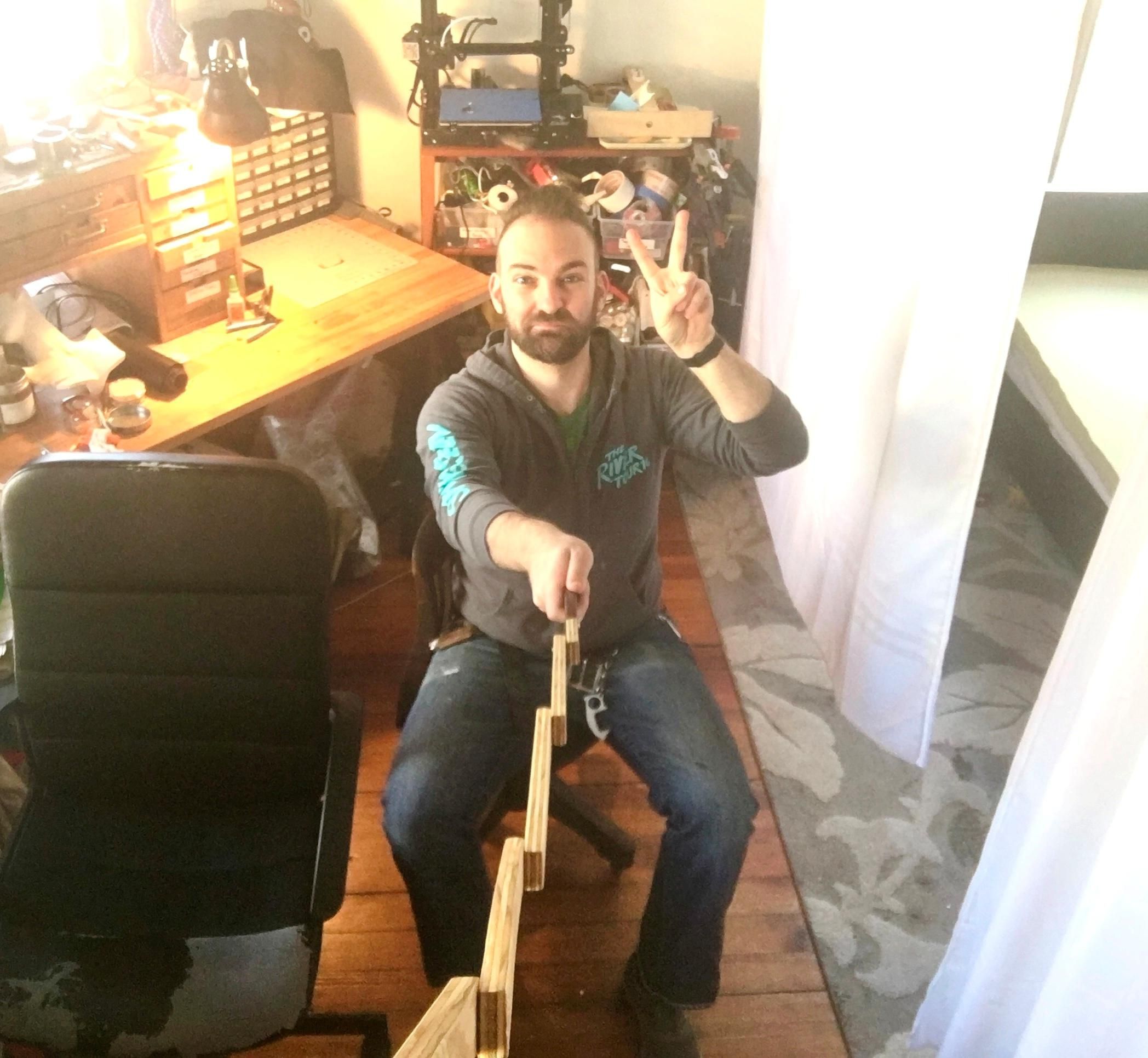 Portable Plywood 6 Foot Selfie Stick : 13 Steps (with Pictures ...