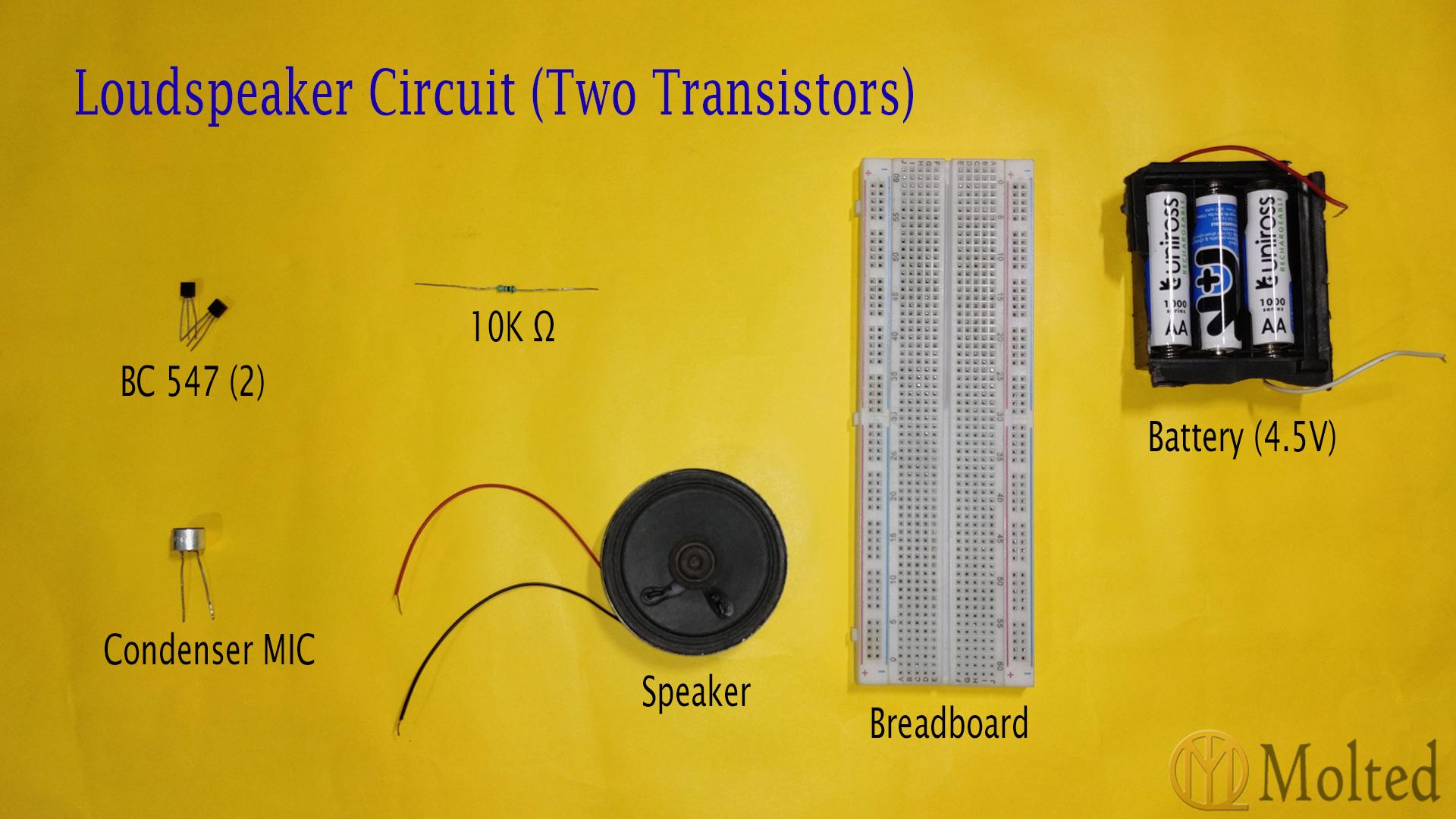 Three Loudspeaker Circuits || Step-by-Step Tutorial : 3 Steps ...