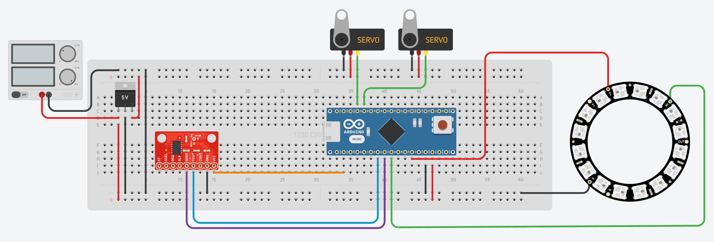Laser Painting With Motion Control and Arduino : 7 Steps (with Pictures ...
