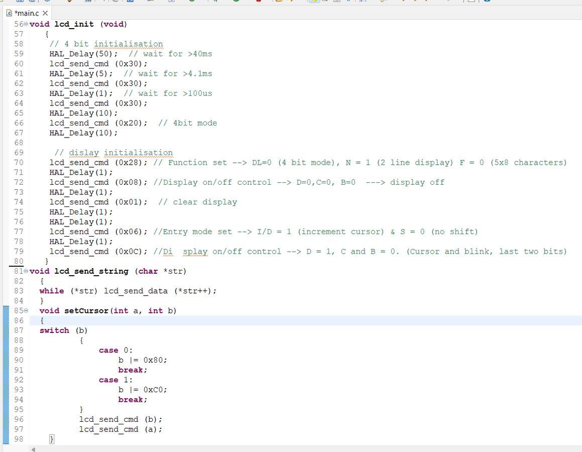 LCD Interfacing Using STM32 Blackpill - Instructables