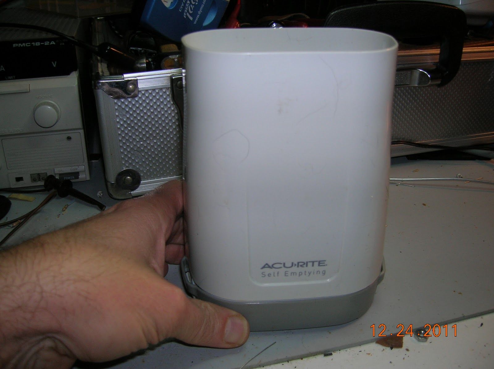 A Recycled Rain Gauge for Davis Wizard III : 6 Steps - Instructables