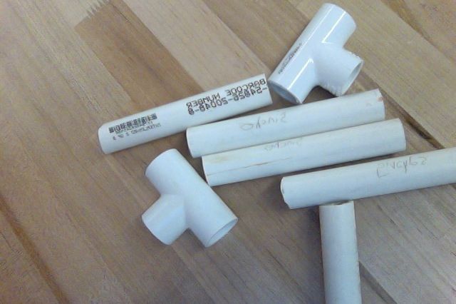 How to Make the Letters a and H Out of PVC Pipes and Fittings Without ...