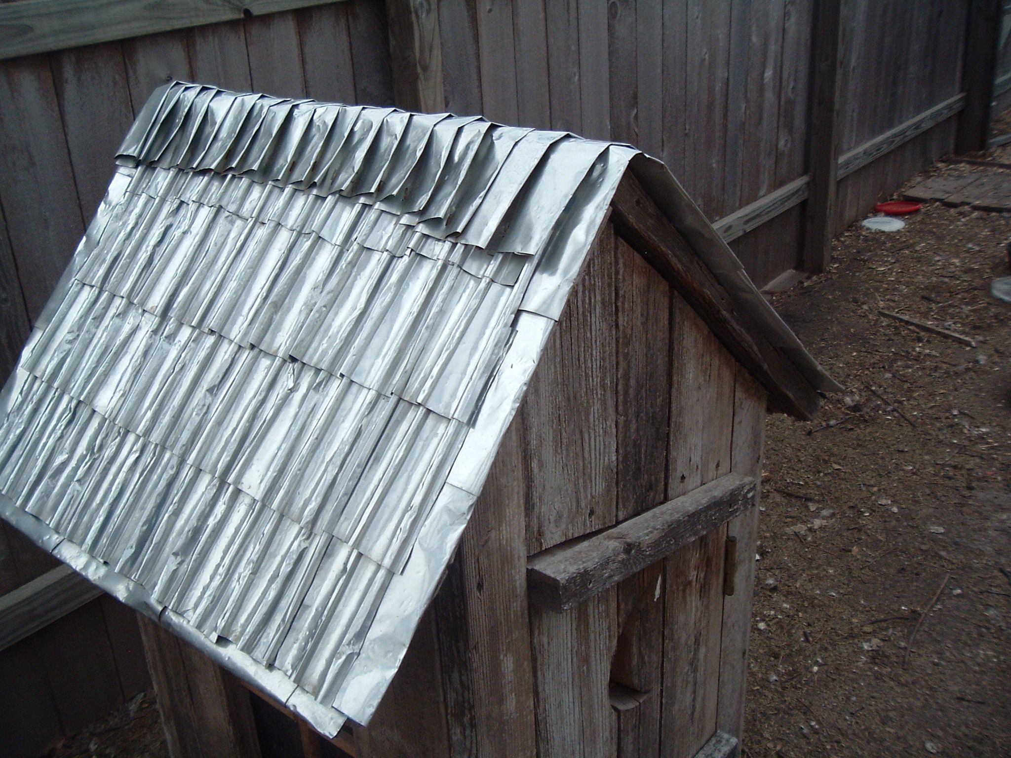 Make Shingles and Siding Out of Aluminum Cans (Beer Can Roof) : 8 Steps ...