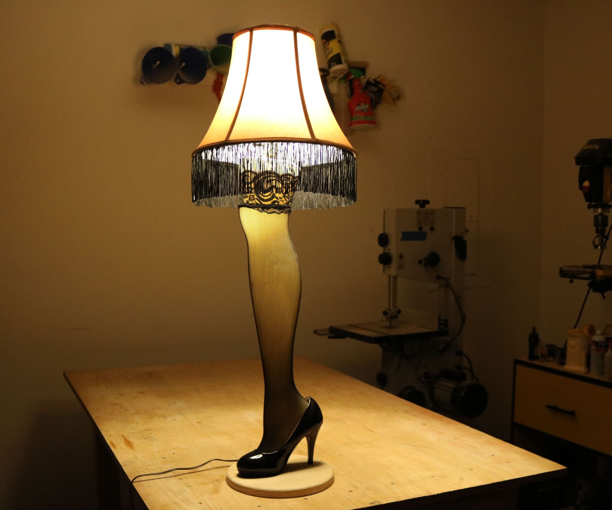 The Leg Lamp From a Christmas Story : 7 Steps (with Pictures ...