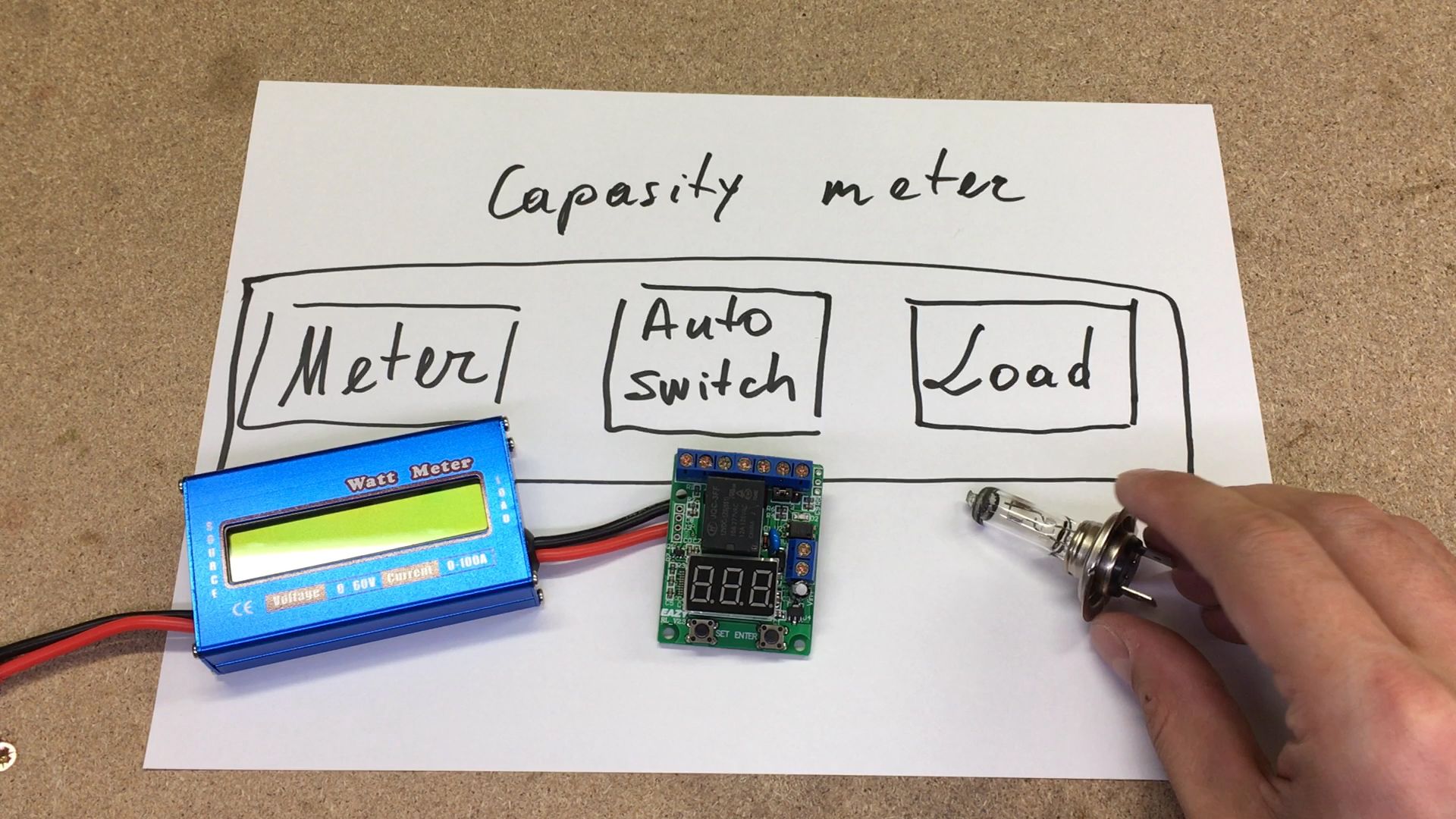 Battery Capacity Tester : 7 Steps (with Pictures) - Instructables