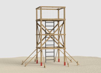 Wildlife Observation Tower : 16 Steps - Instructables