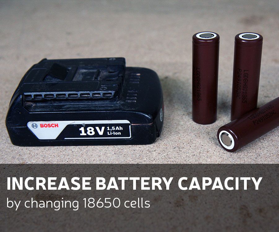 DIY: Increase Battery Capacity by Changing 18650 Cells : 8 Steps (with ...