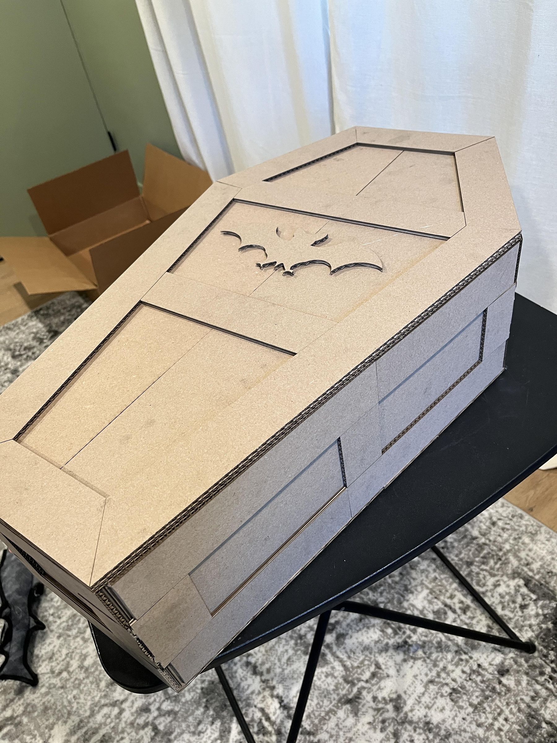 Dracula's Coffin From Cardboard : 5 Steps (with Pictures) - Instructables