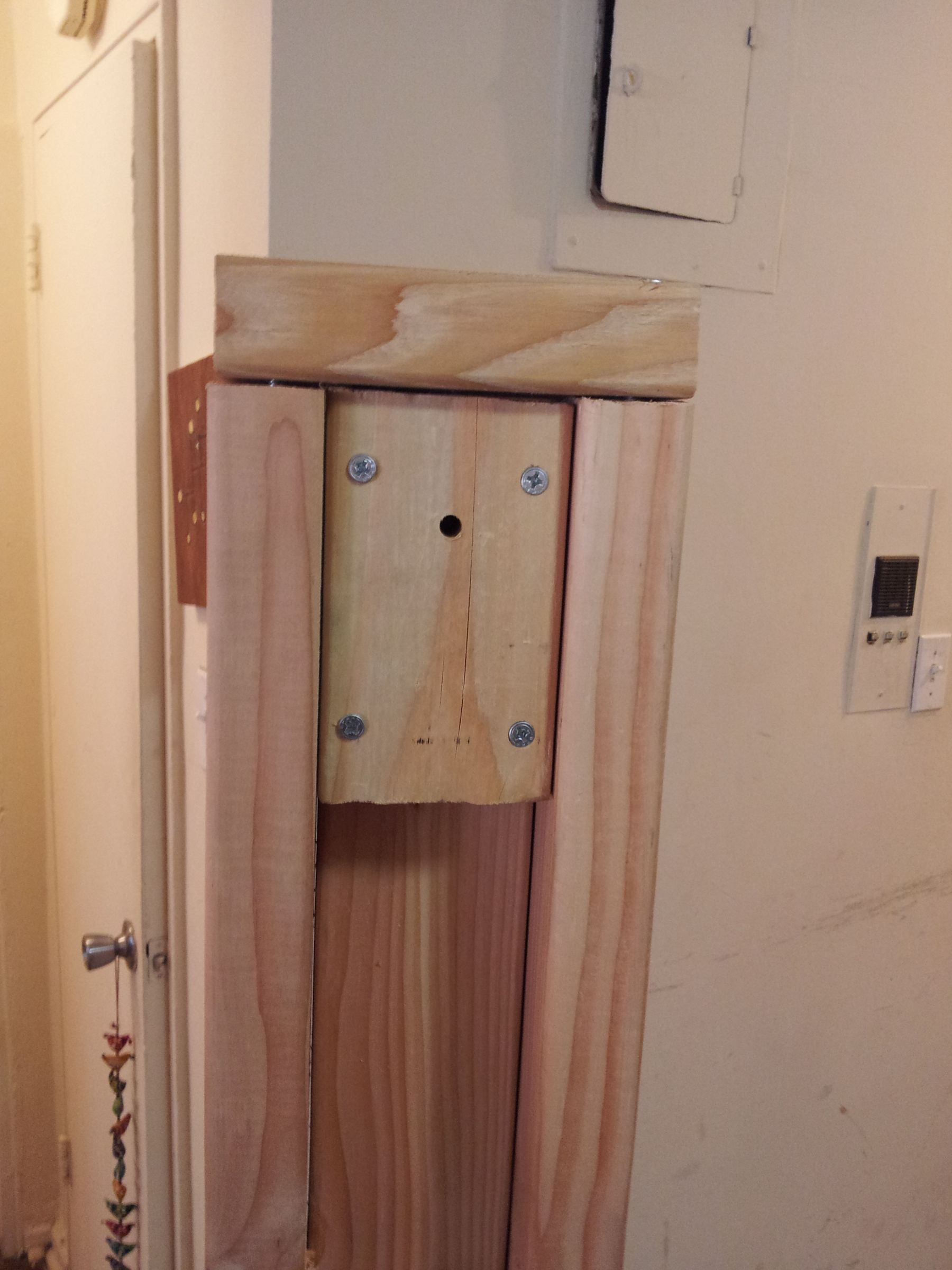 Vertical Bike Rack From 2x4s (single Bike) : 5 Steps (with Pictures ...