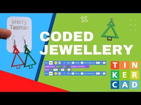 LaserCut Jewelry Using TinkerCad Codeblocks : 3 Steps - Instructables