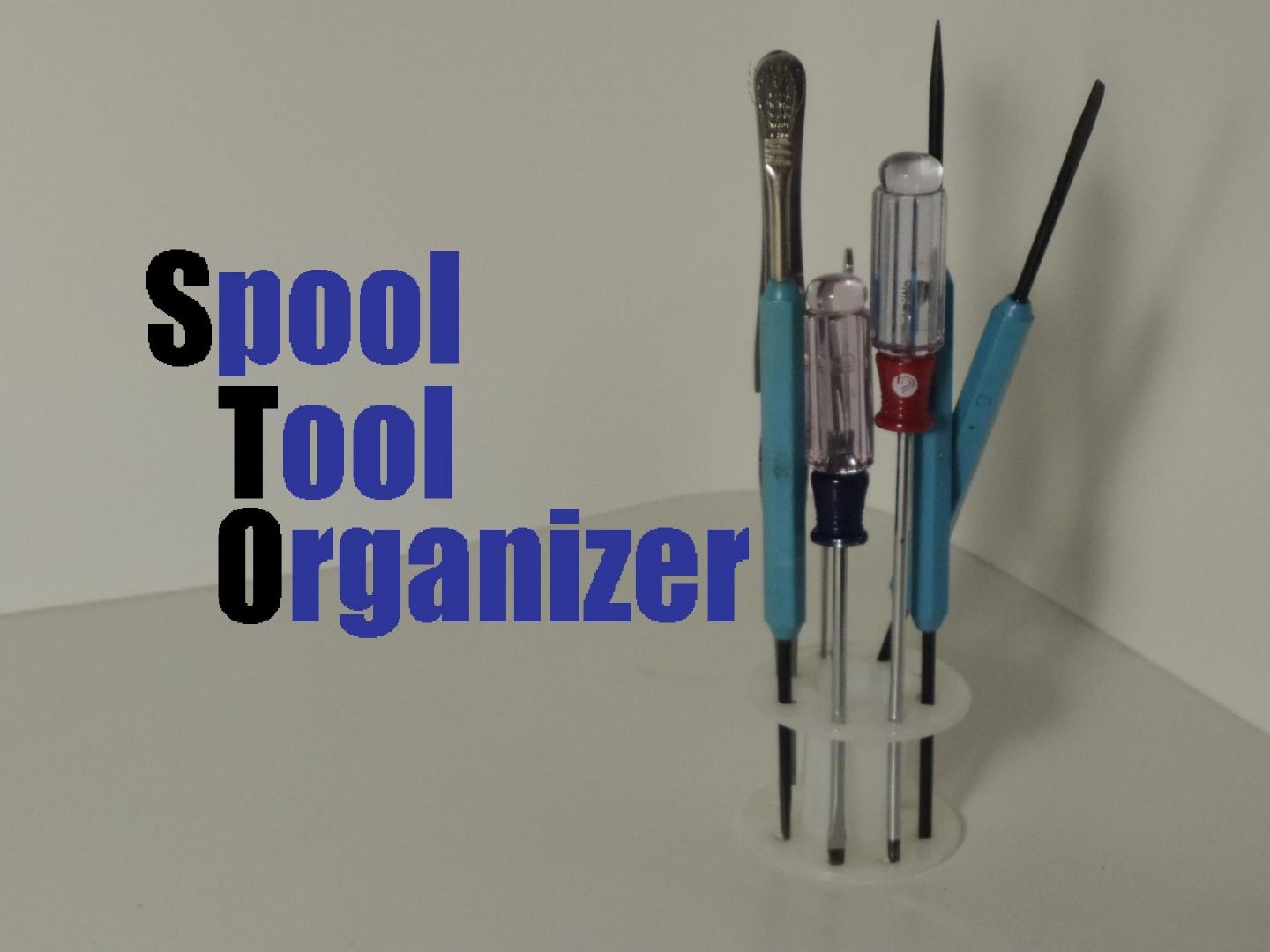 Spool Tool Organizer : 4 Steps - Instructables