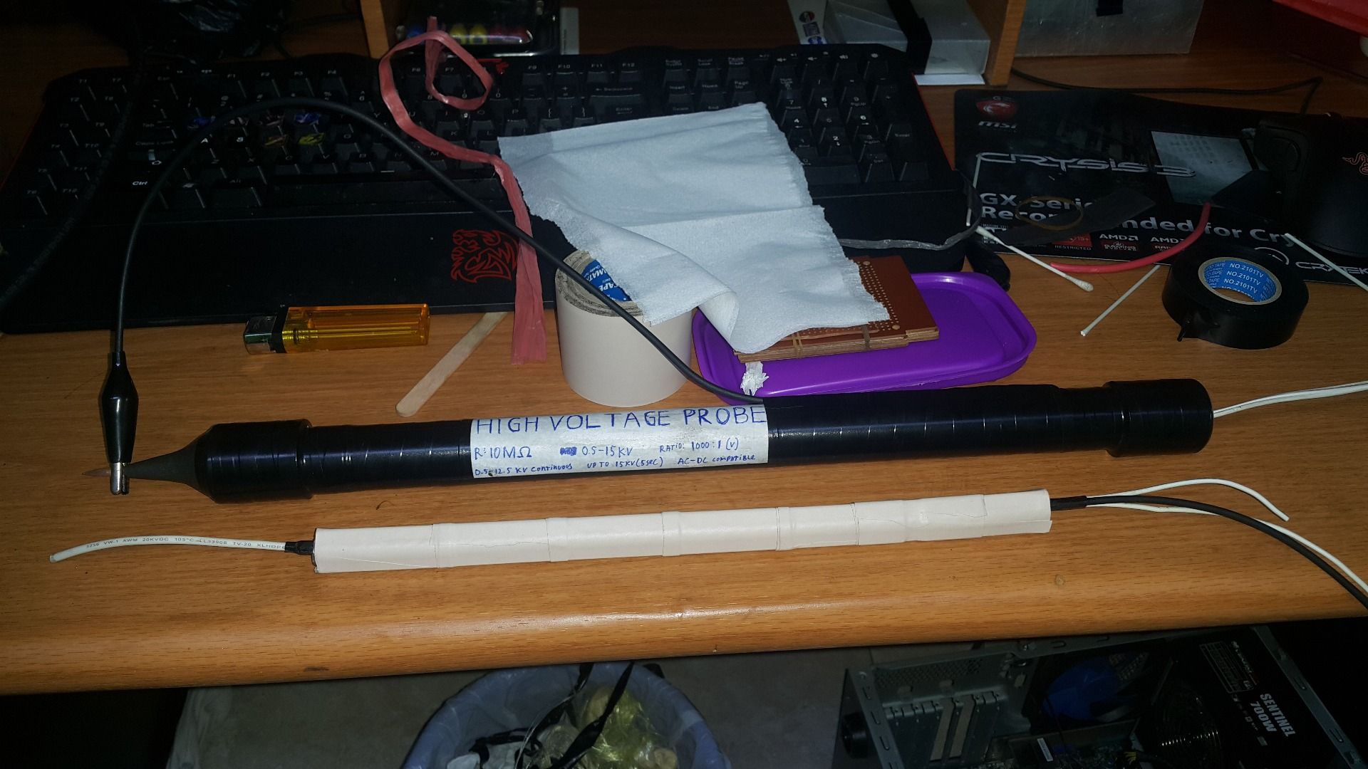 DIY HIGH VOLTAGE MULTIMETER PROBE : 8 Steps (with Pictures) - Instructables