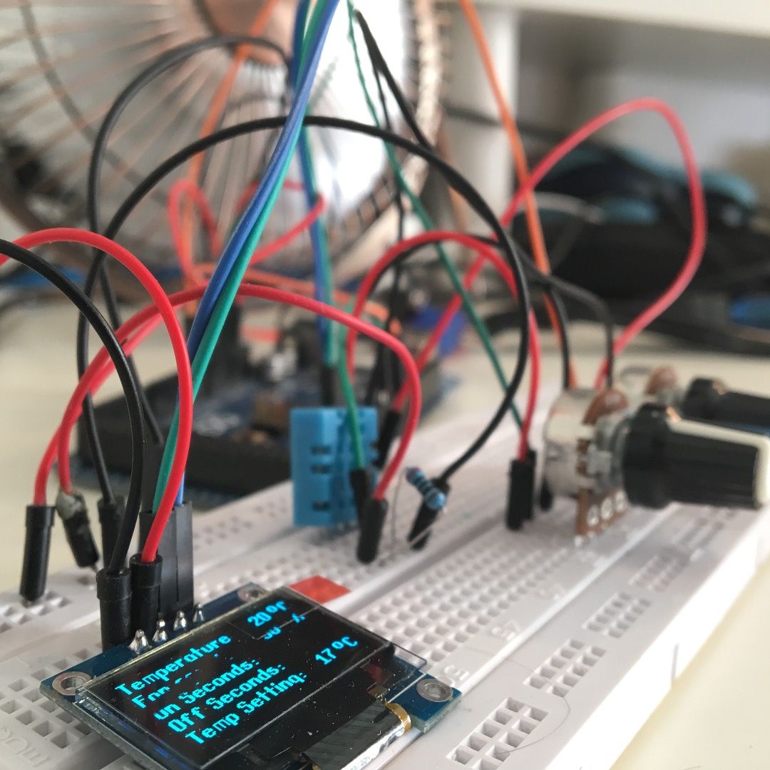 Arduino Desk Fan Controller : 4 Steps - Instructables