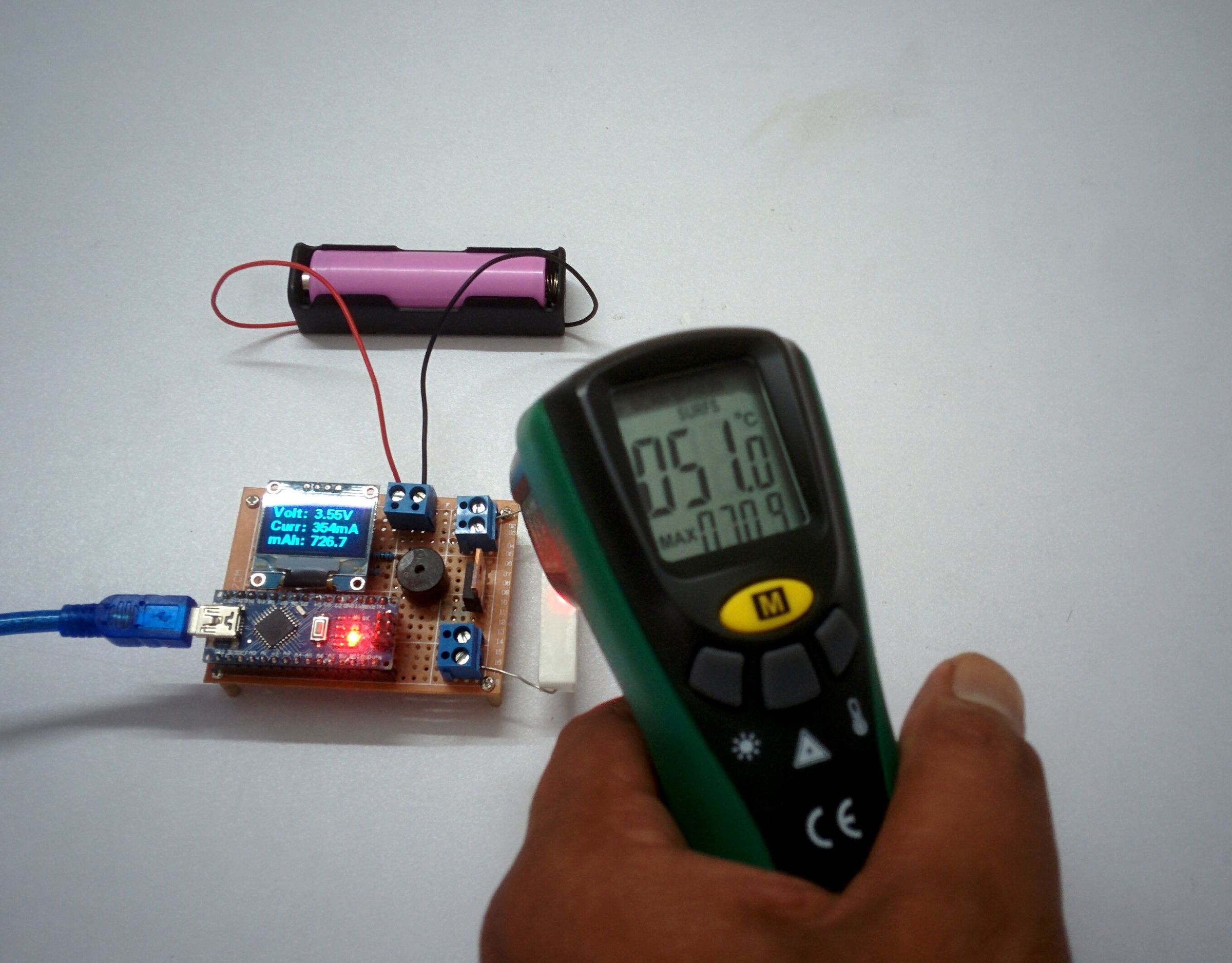 DIY Arduino Battery Capacity Tester - V1.0 : 12 Steps (with Pictures ...