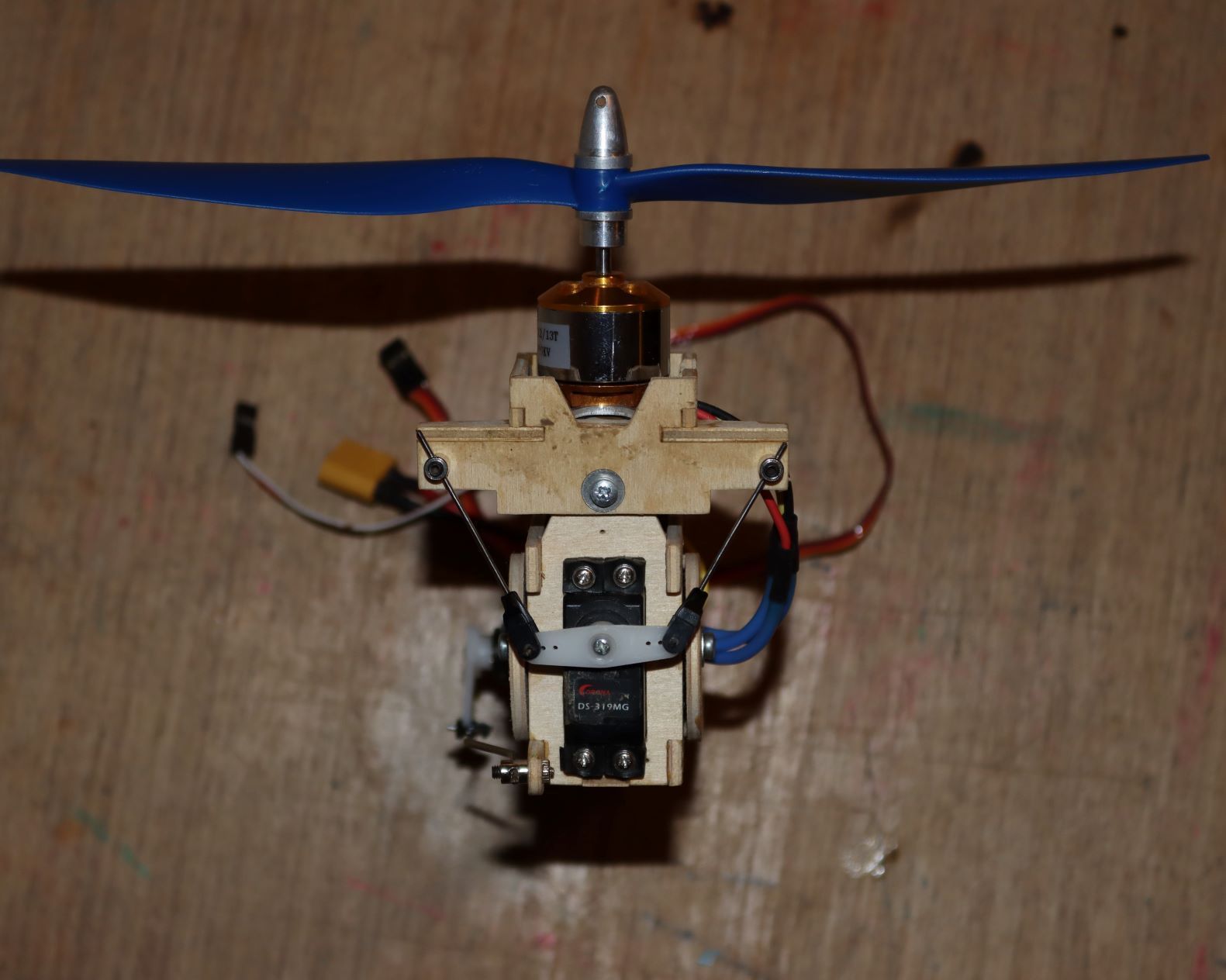 Tricopter With Front Tilting Motor. : 5 Steps (with Pictures ...