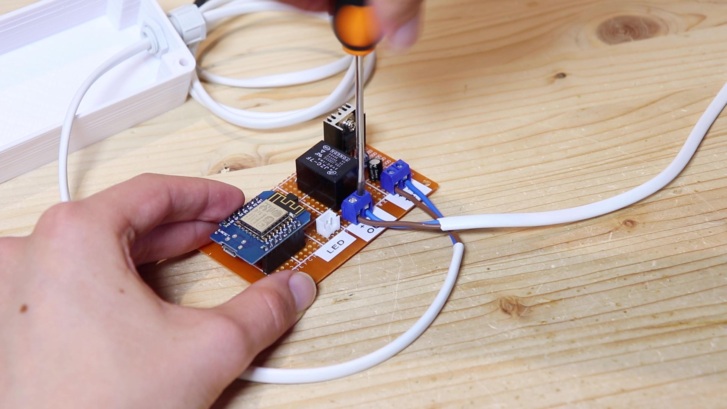 Open the Gate With Your Phone! - DIY Smart Gate (without Modifying the ...