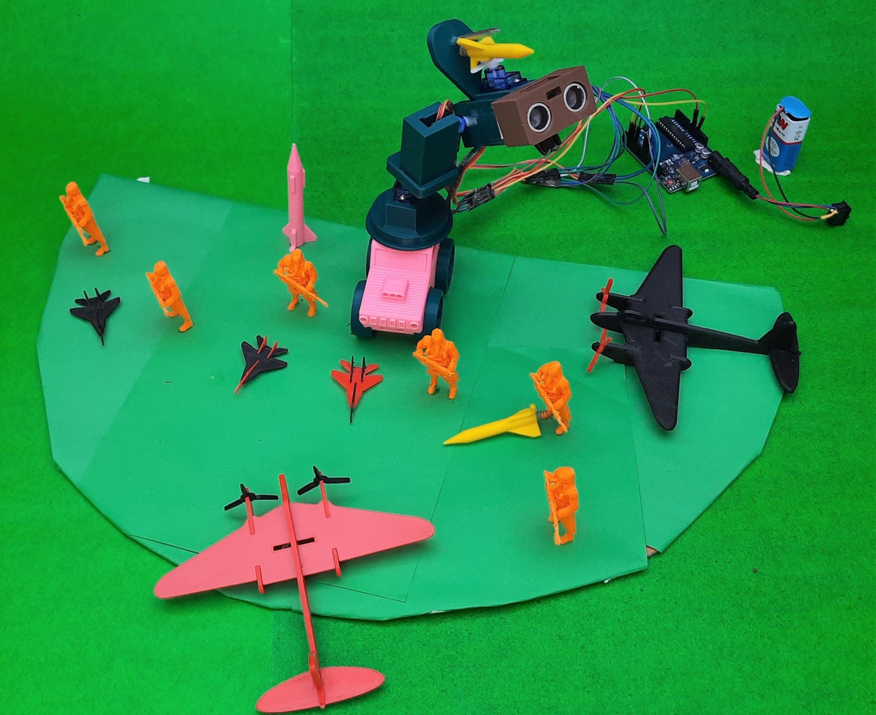 Automatic Missile Defence System 21 Steps With Pictures Instructables