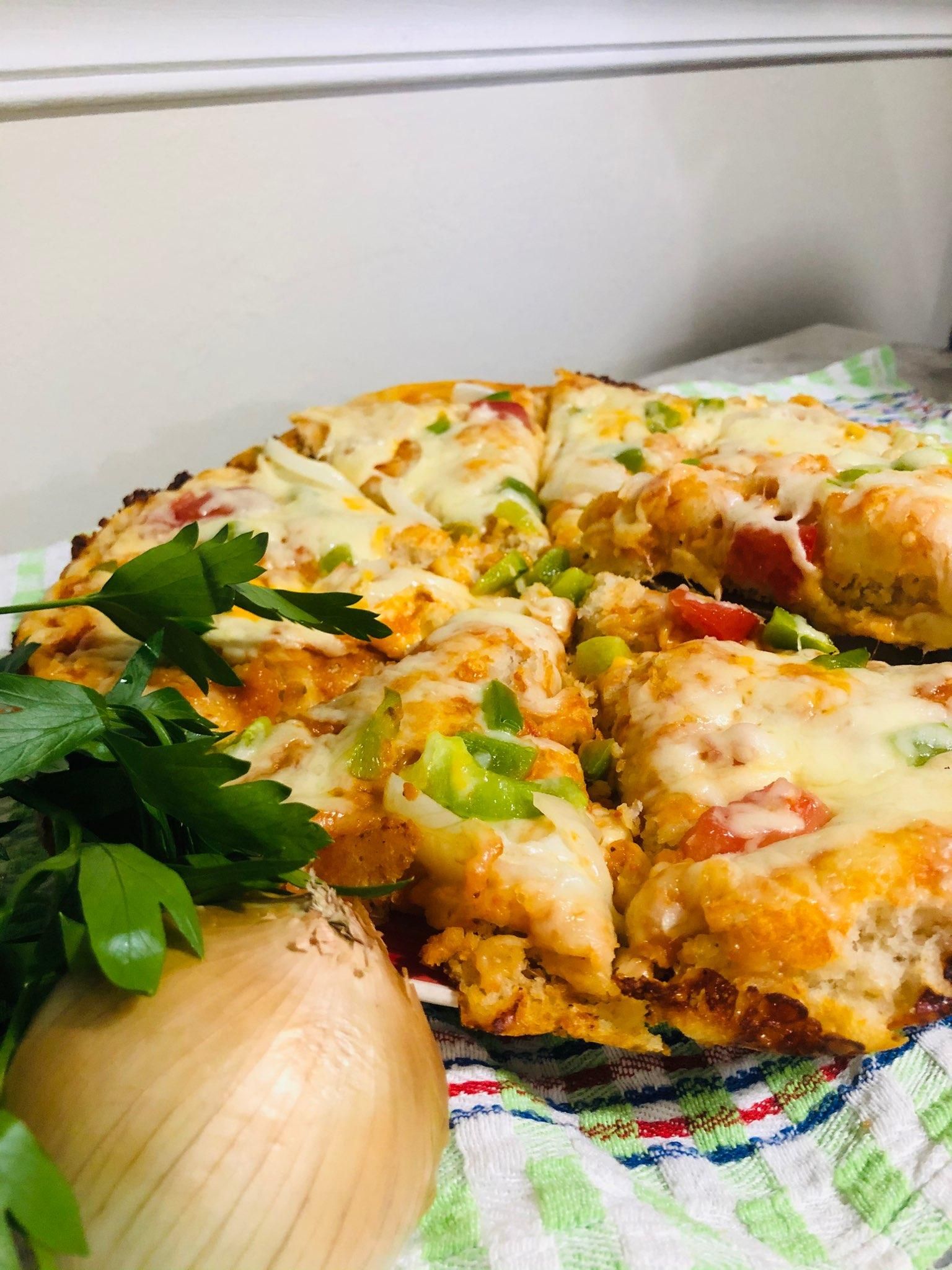 Healthy and Fluffy Pan Pizza : 9 Steps (with Pictures) - Instructables