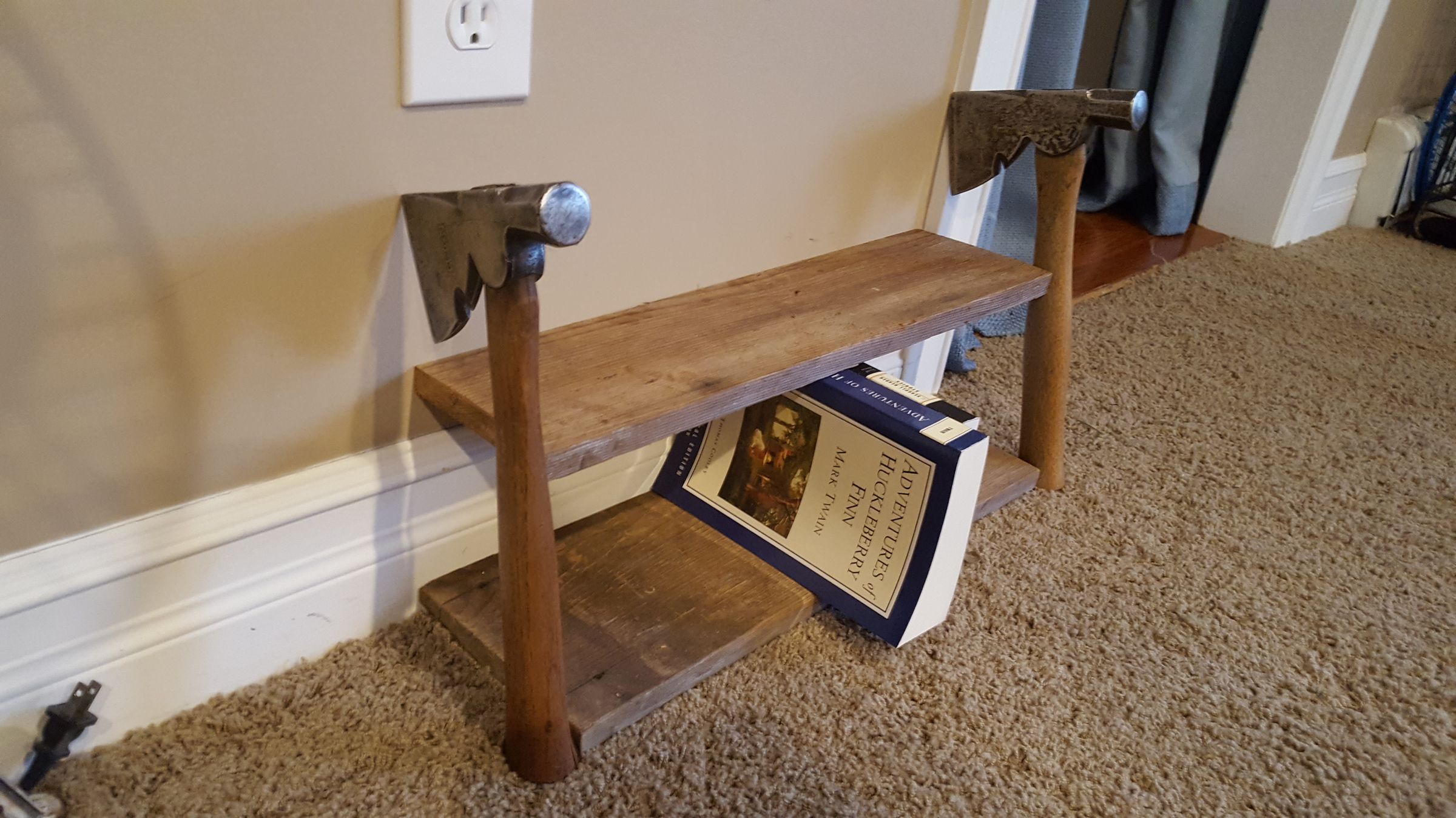 Floating Axe Shelf : 6 Steps (with Pictures) - Instructables