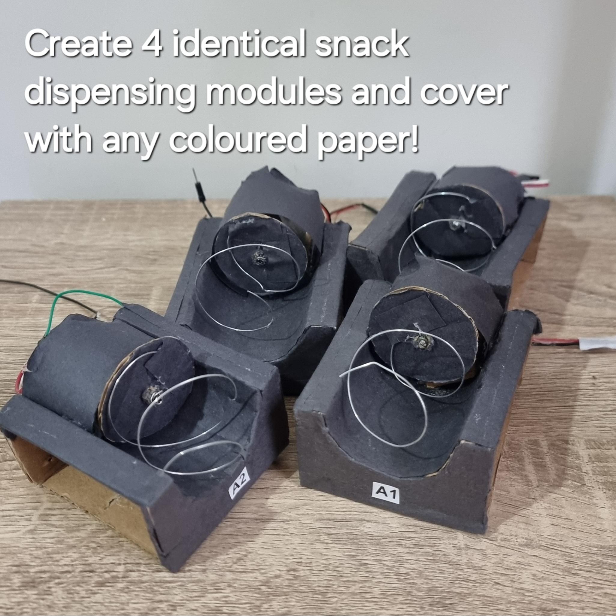 Craft Your Own Desktop-Sized Cardboard Vending Machine With an Arduino ...