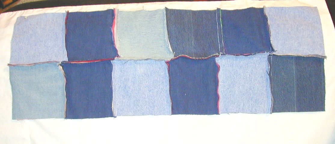 Denim Frayed Lap Quilt : 10 Steps (with Pictures) - Instructables