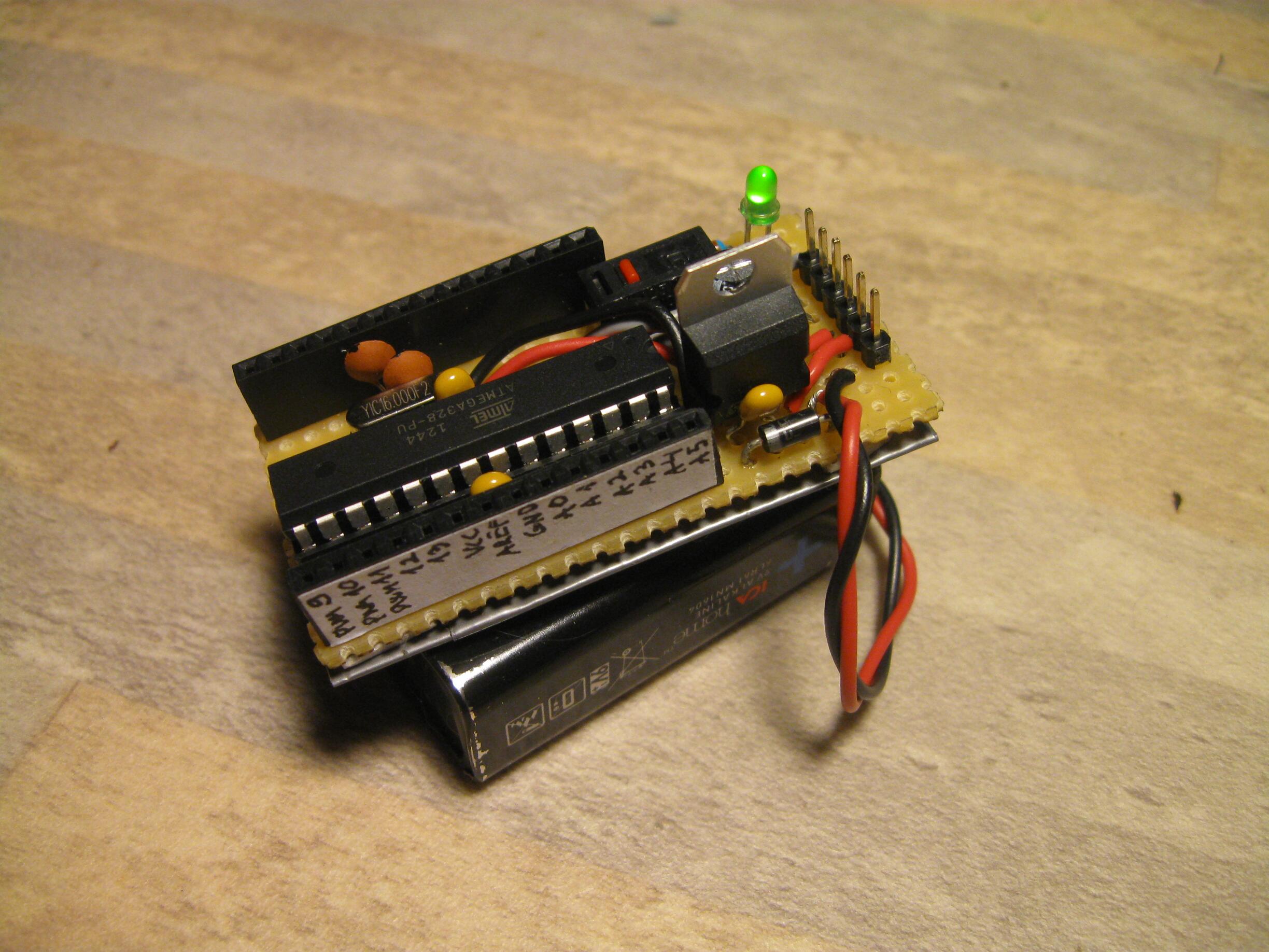 Small Form Factor DIY Arduino on Stripboard : 10 Steps - Instructables