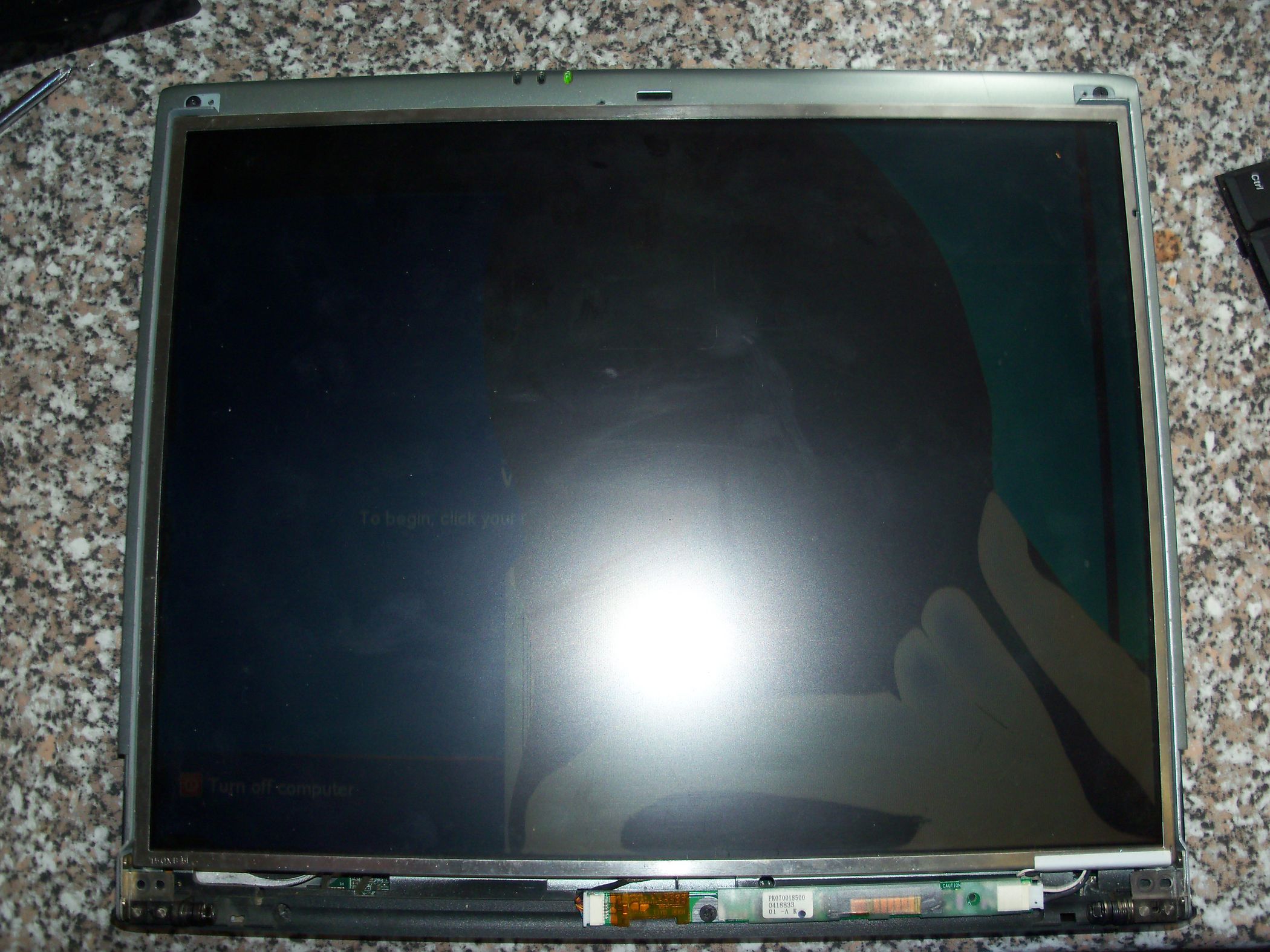 Laptop to Tablet-pc Conversion W-I-P / Acer Travelpad : 6 Steps ...