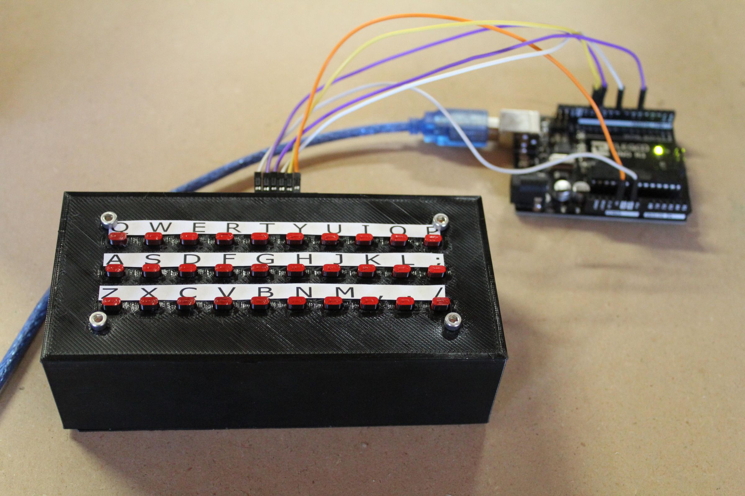 Shift Register Keyboard for Arduino : 8 Steps (with Pictures ...