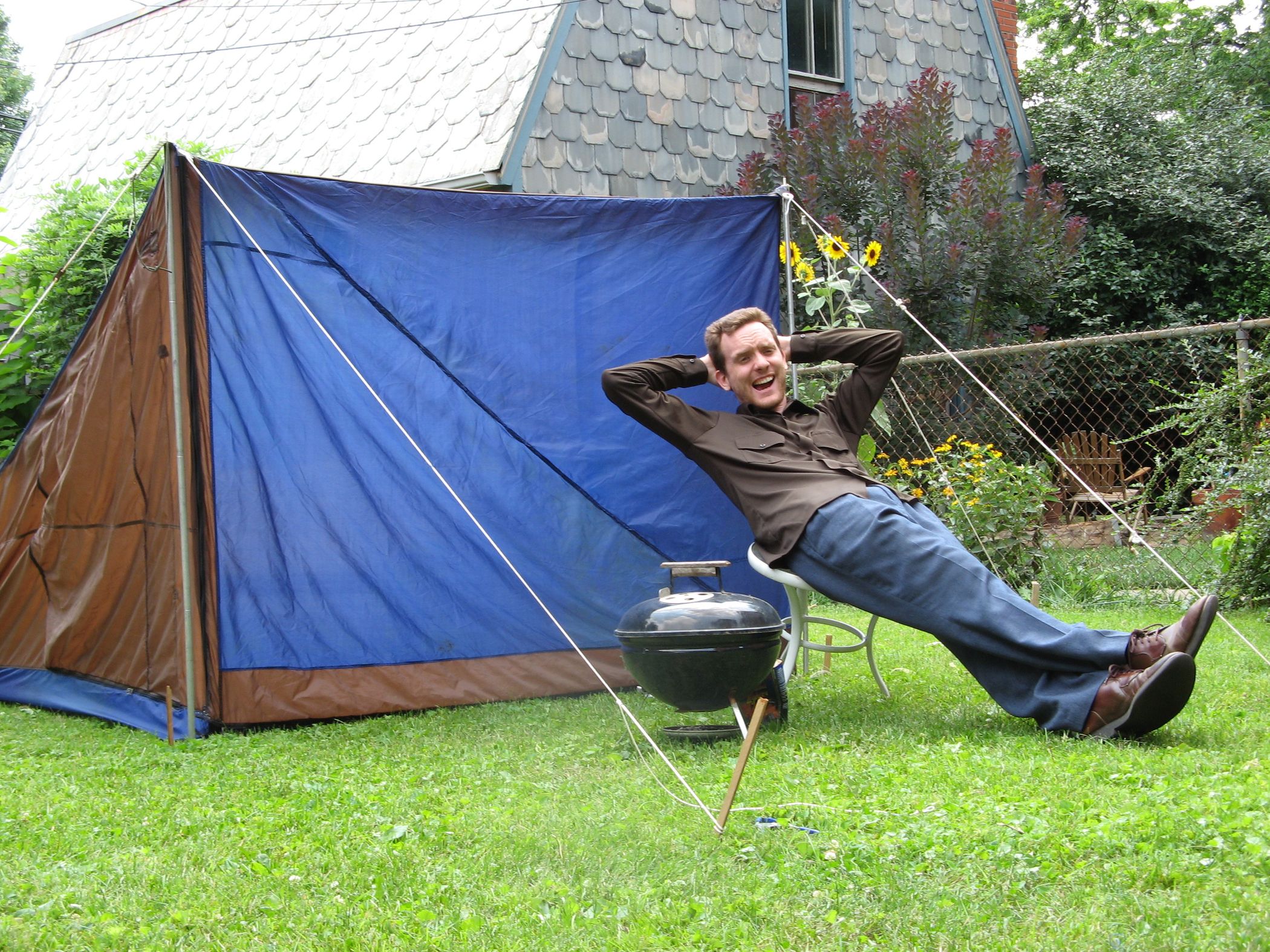 The Near-Perfect Tent: Design and Build a Recycled Tent : 15 Steps ...