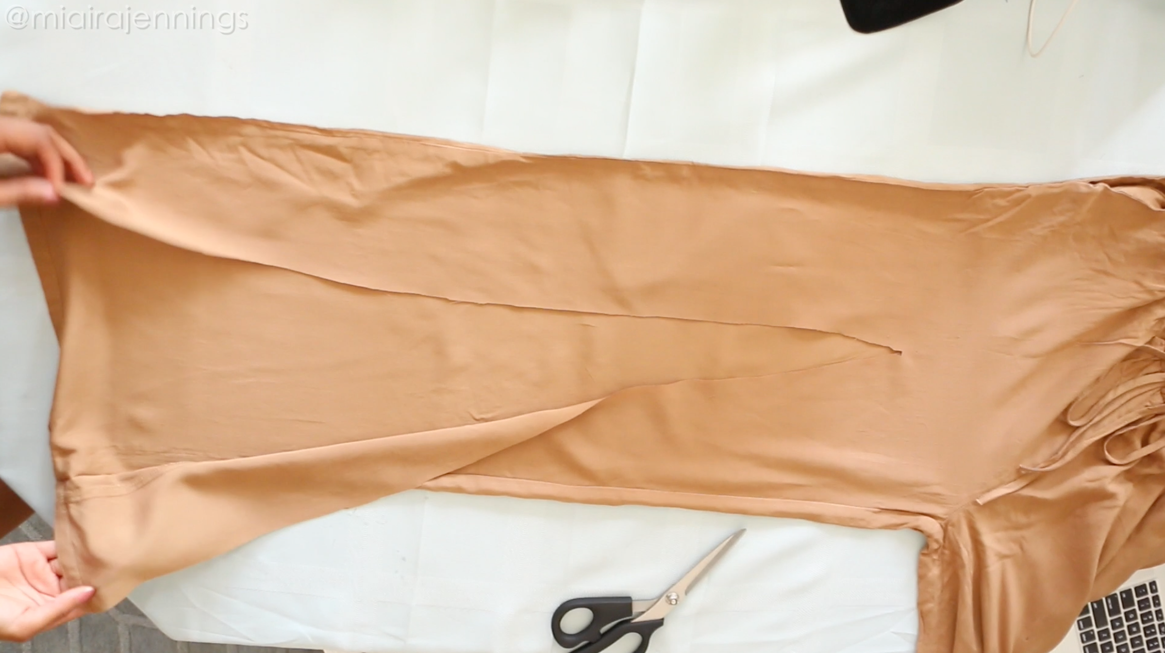 DIY Split Leg Pants (No Sewing Required) : 6 Steps (with Pictures ...