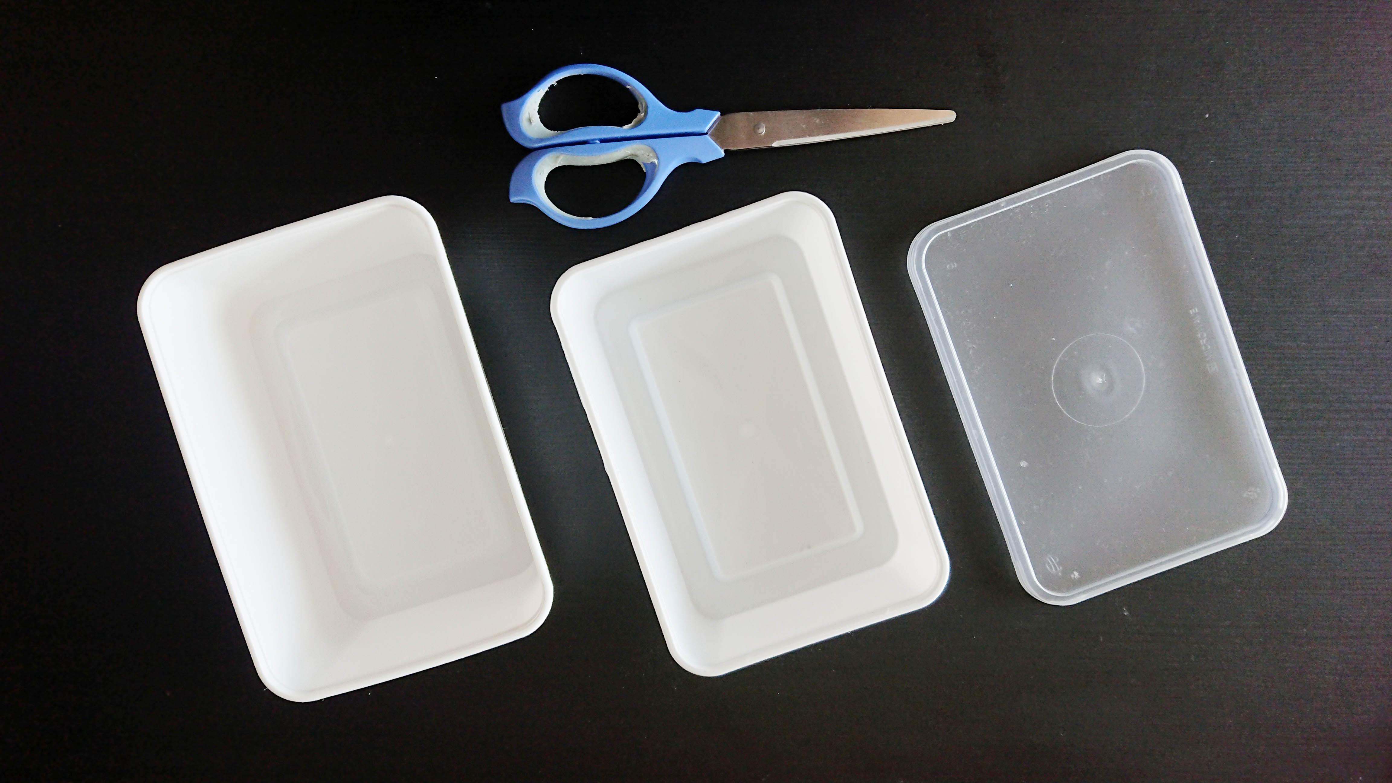 2 Minutes Upcycled Takeaway Box Phone Stand : 4 Steps (with Pictures ...