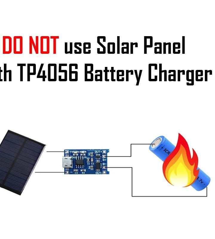 Load Sharing || Use Solar Panel Safely With TP4056 : 6 Steps ...