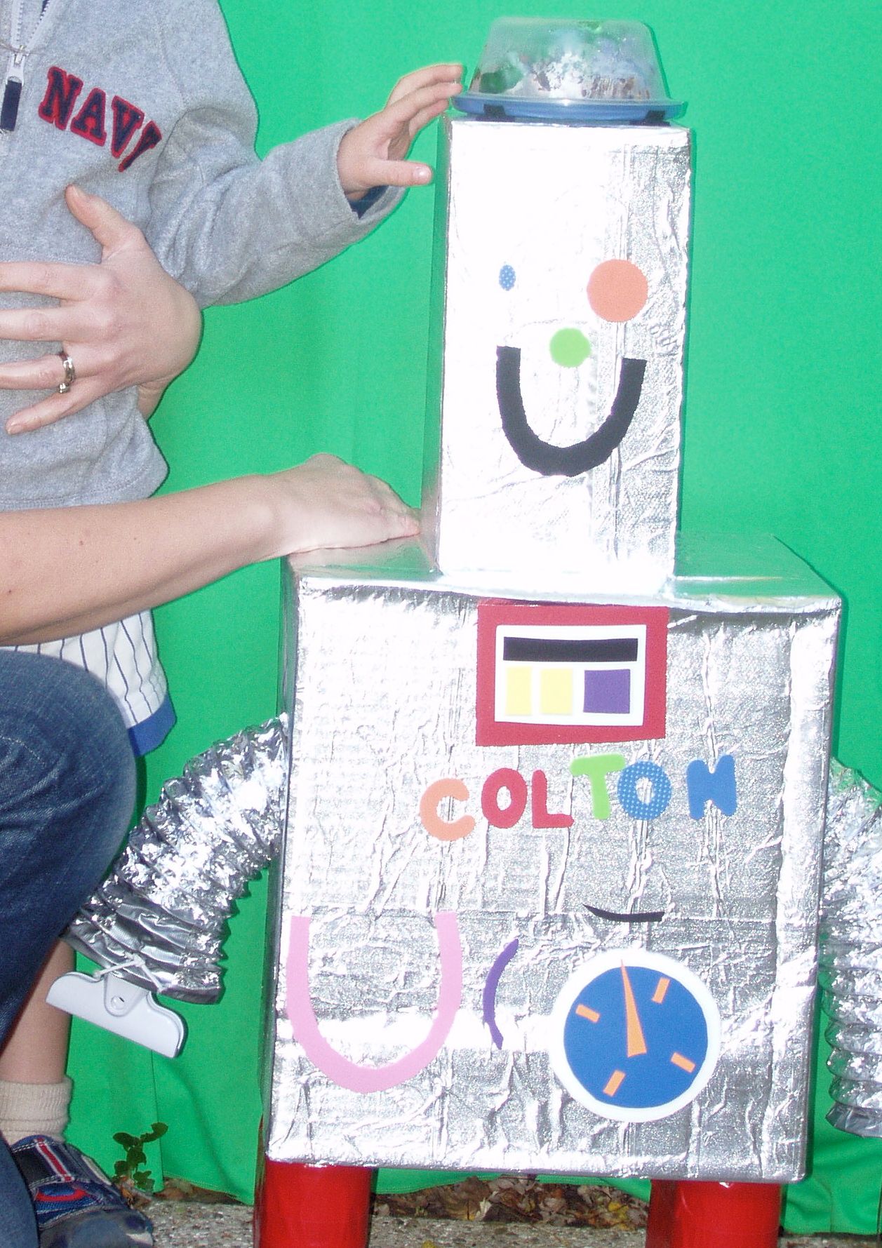 Cardboard Robot for Little Kids - Instructables