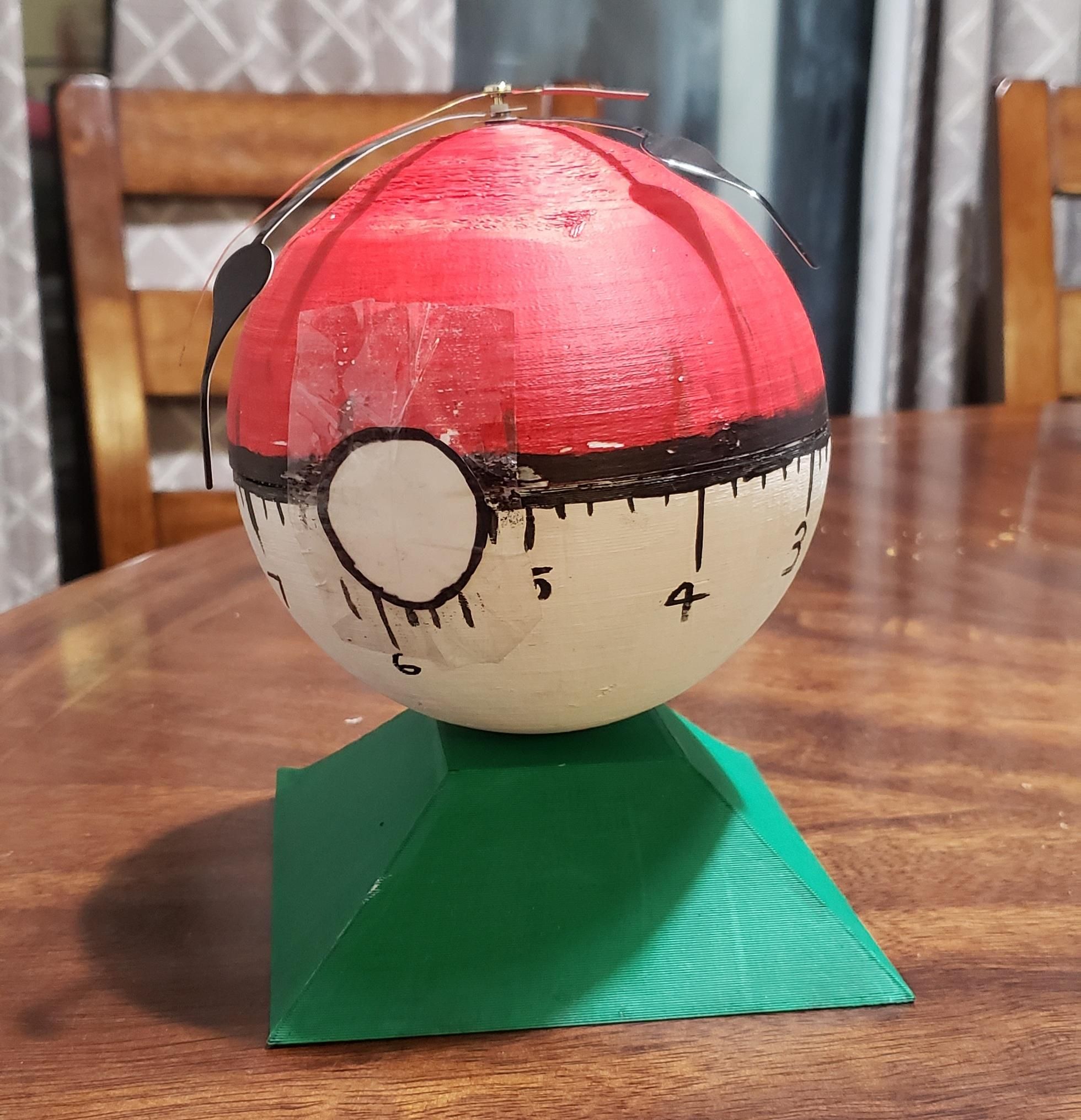 Round Poké Ball Clock : 3 Steps - Instructables