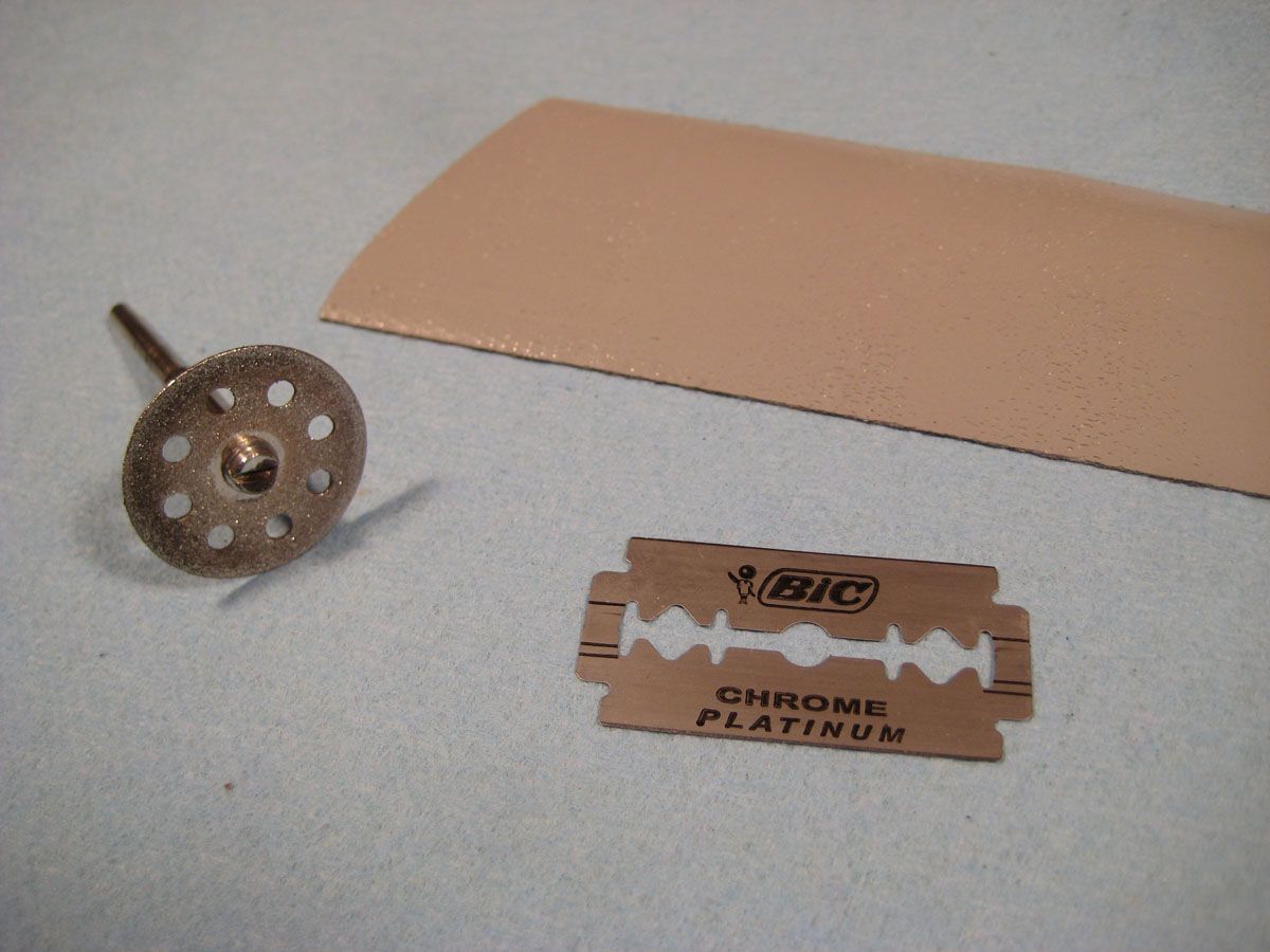 Making Really Thin Metal Shims From Razor Blades - Instructables